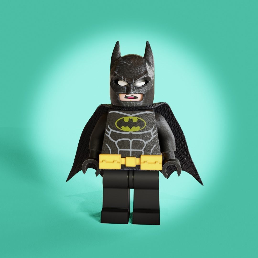 Lego Batman 3D model 3D model | CGTrader