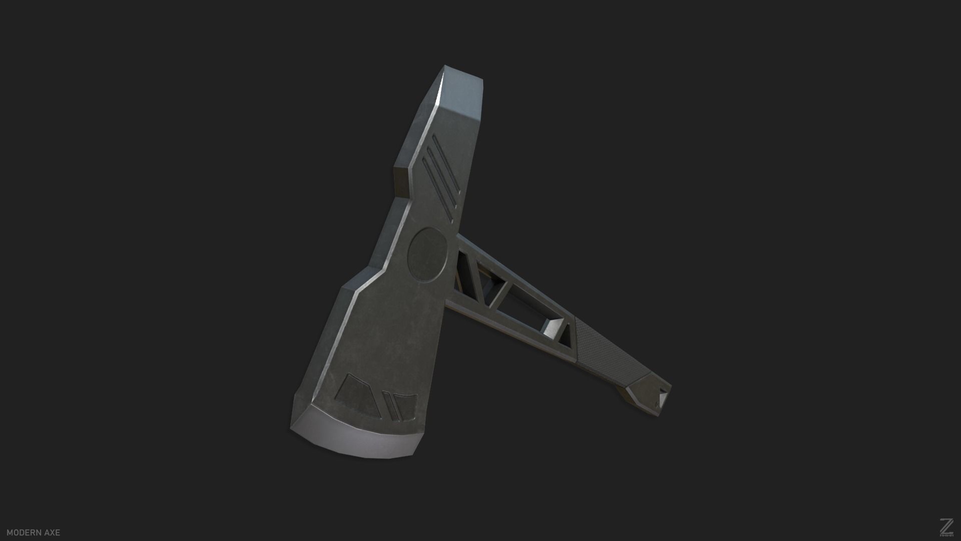 3D model Modern axe VR / AR / low-poly | CGTrader