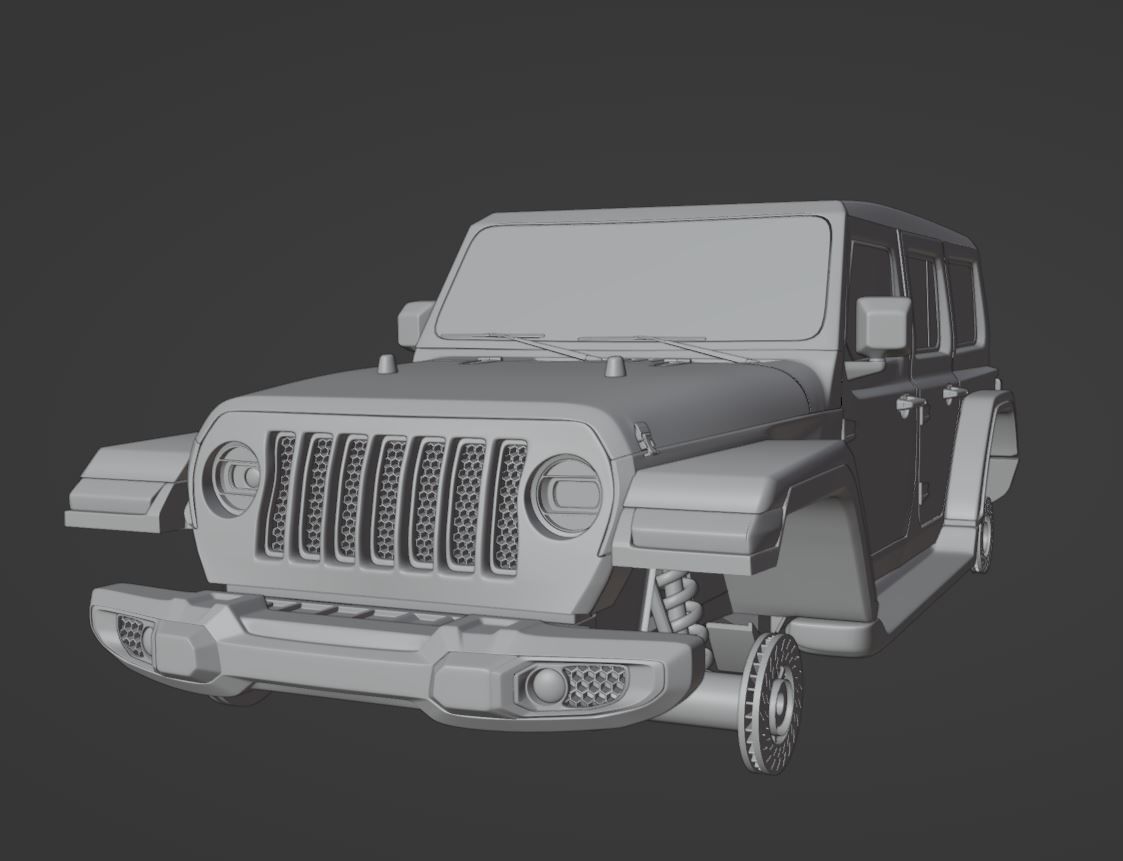 Jeep 3D MODEL 3D model | CGTrader