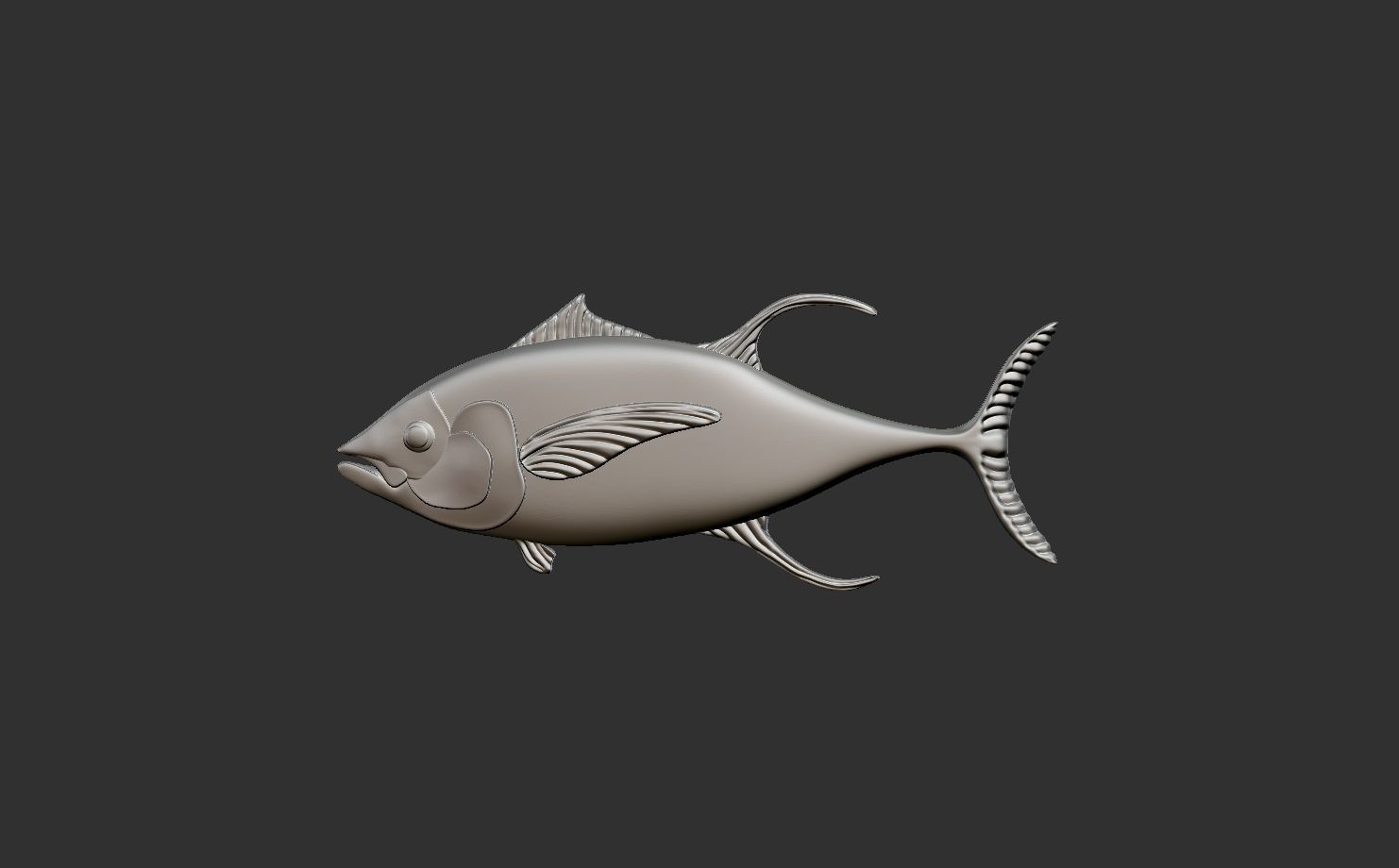 fish cnc 3d model printable 3D model 3D printable | CGTrader