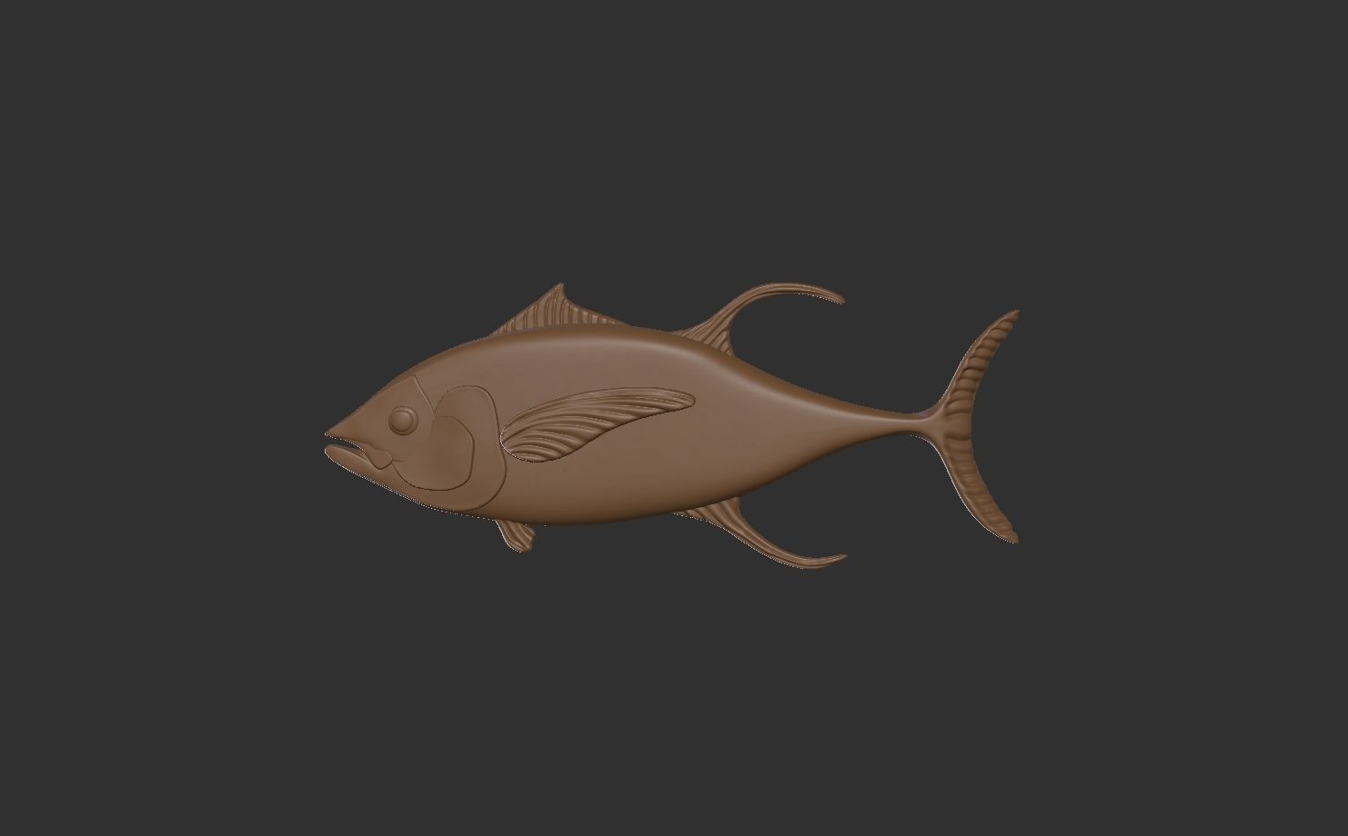 fish cnc 3d model printable 3D model 3D printable | CGTrader