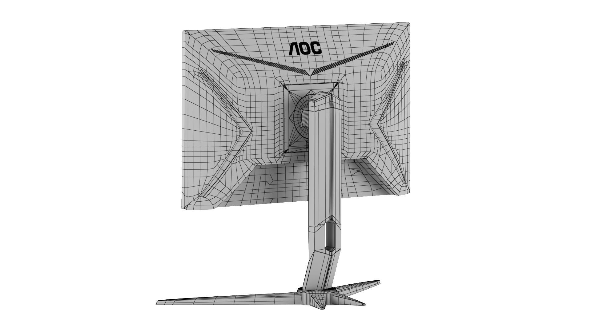 AOC Gaming C24G2UBK - Full HD Monitor 3D model | CGTrader