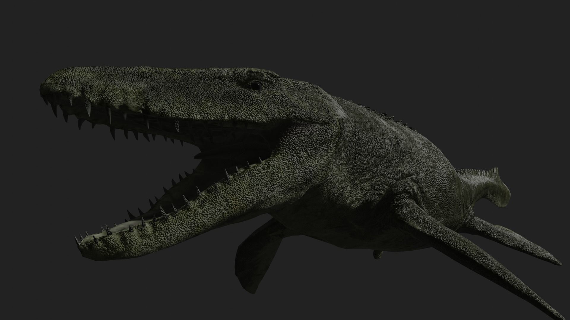 3D model Mosasaurus Movie accurate 3D Model VR / AR / low-poly | CGTrader