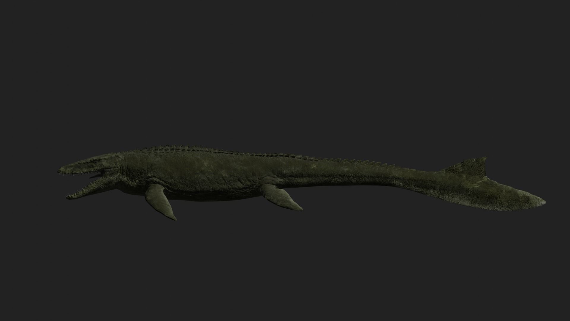 3D model Mosasaurus Movie accurate 3D Model VR / AR / low-poly | CGTrader