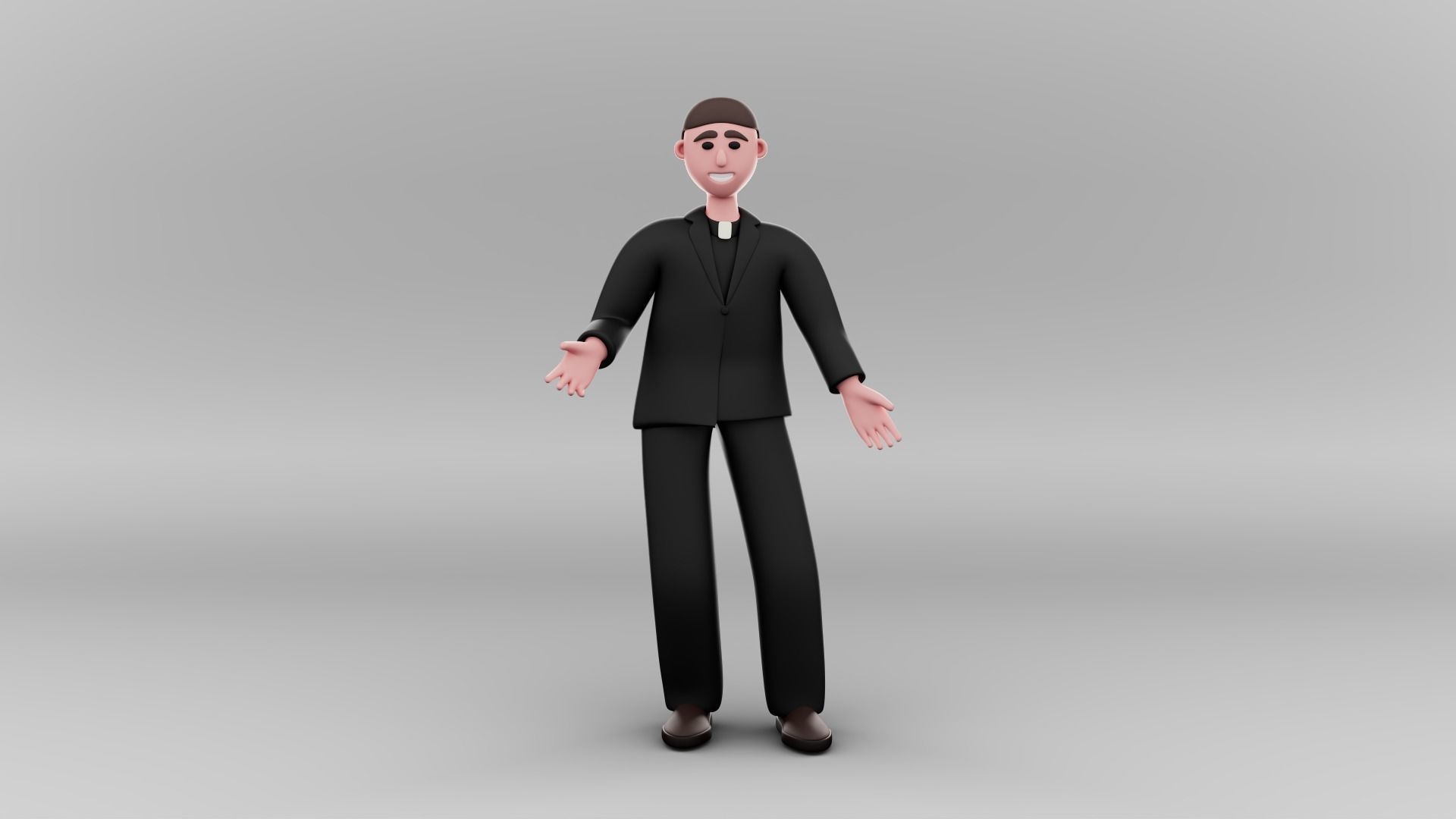 3D model 38 Rigged 3D Characters - 12 Animations per model VR / AR ...