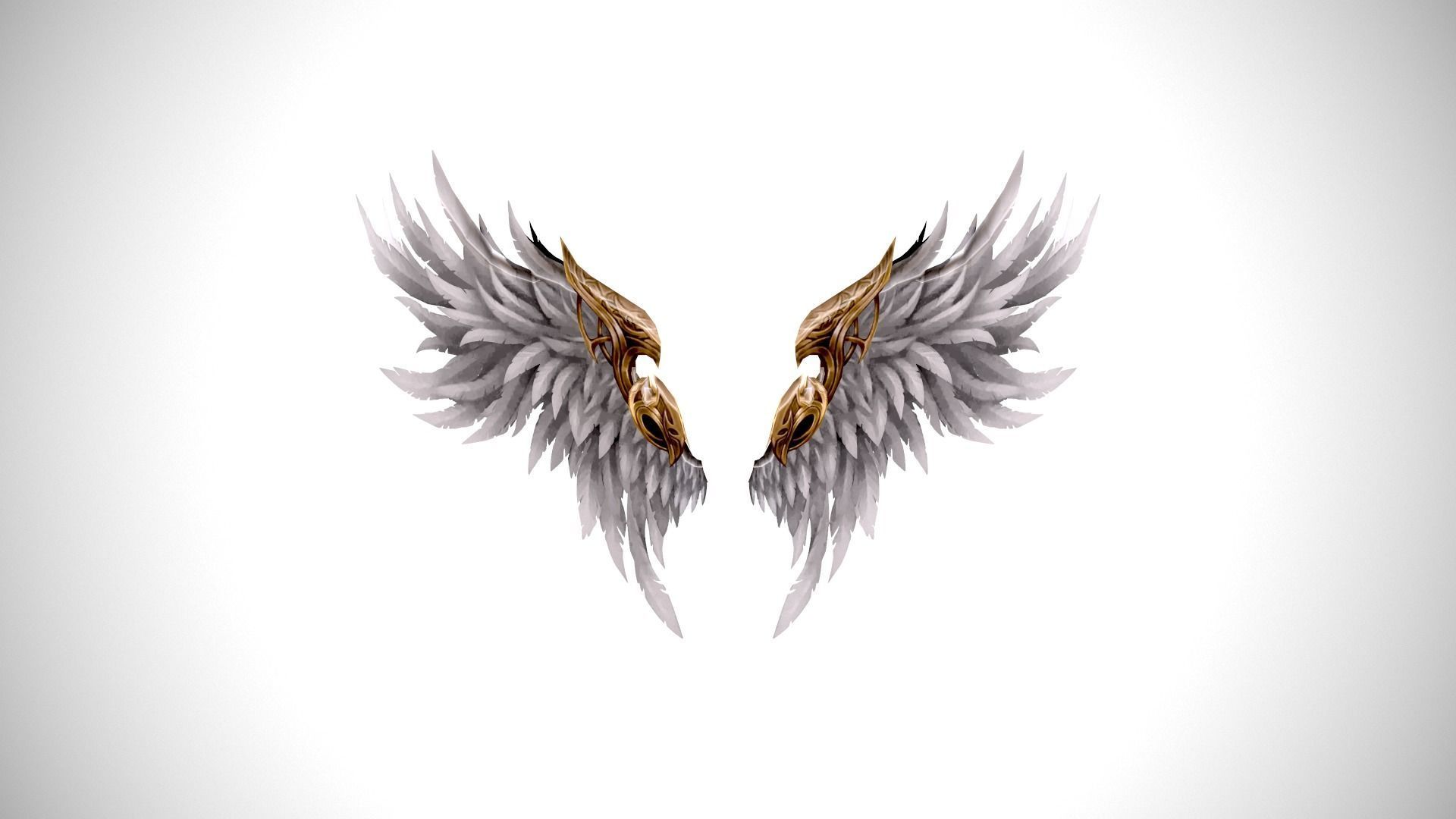 3D model Angel Wings - 5 Variants VR / AR / low-poly | CGTrader