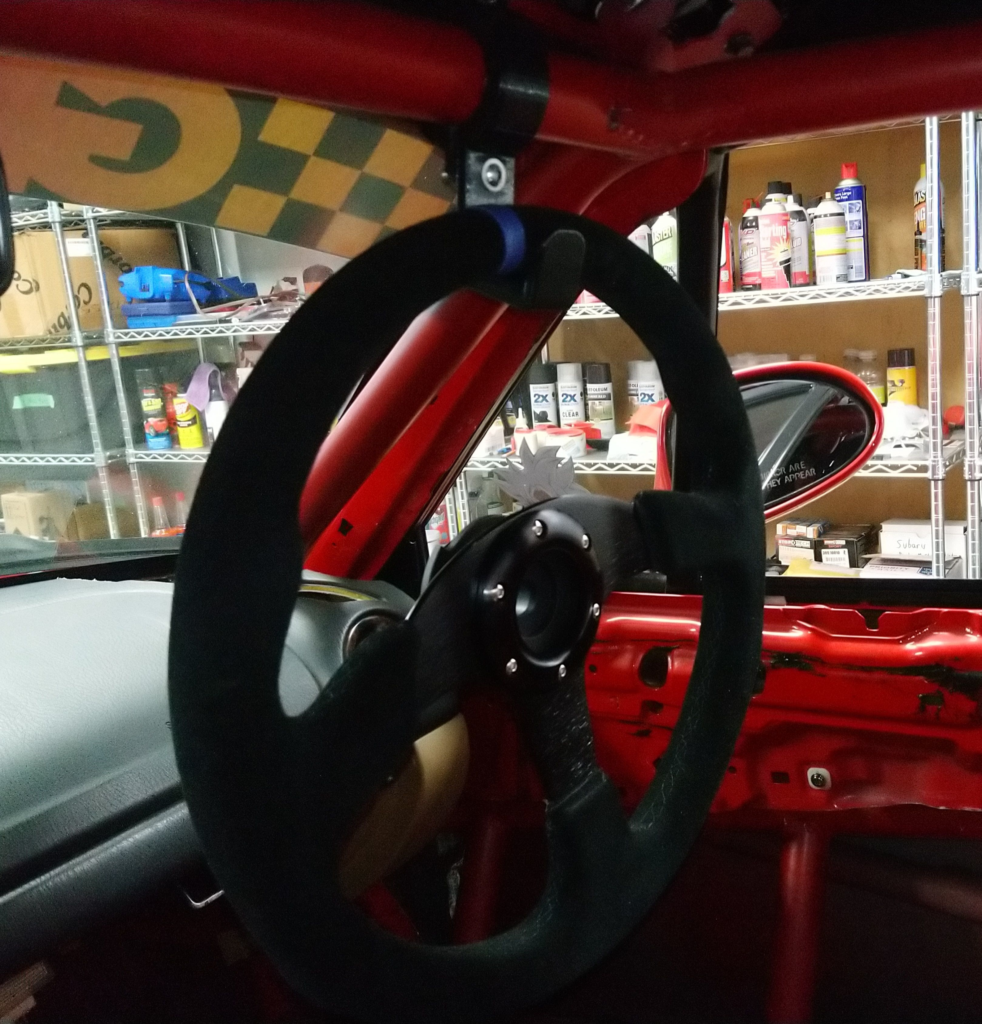 Rollbar Steering Wheel Hook free 3D model 3D printable | CGTrader