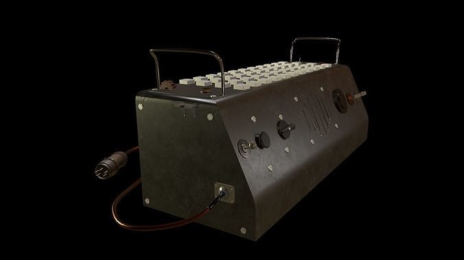 3D model Radio Prop VR / AR / low-poly | CGTrader