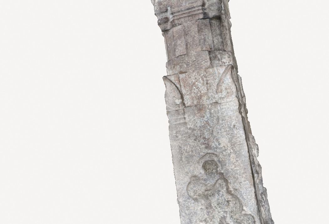 Indian Ancient Pillar 3d scan 3D model | CGTrader