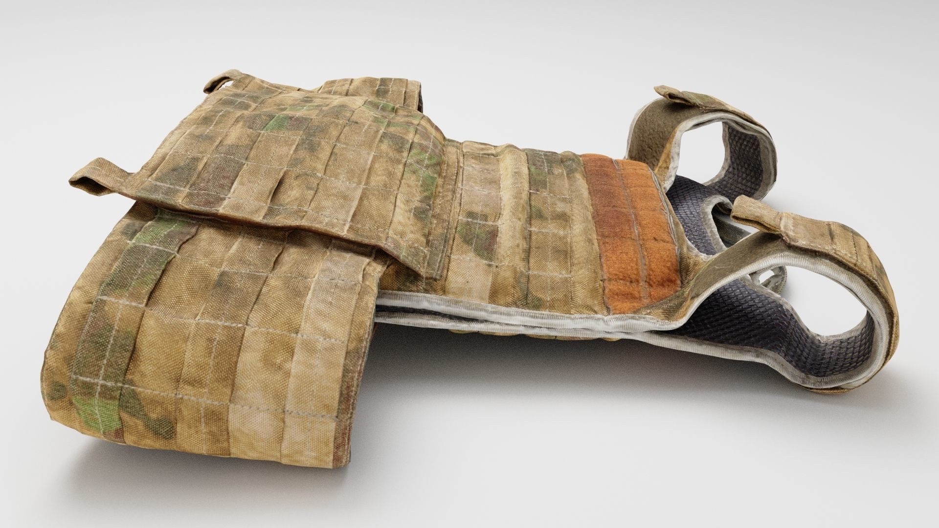 Body armour bulletproof vest armor camouflage uniform 3D model | CGTrader