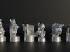 CyberPunk Chess Set - Game Chess With 6 Different Model 3D model 3D ...