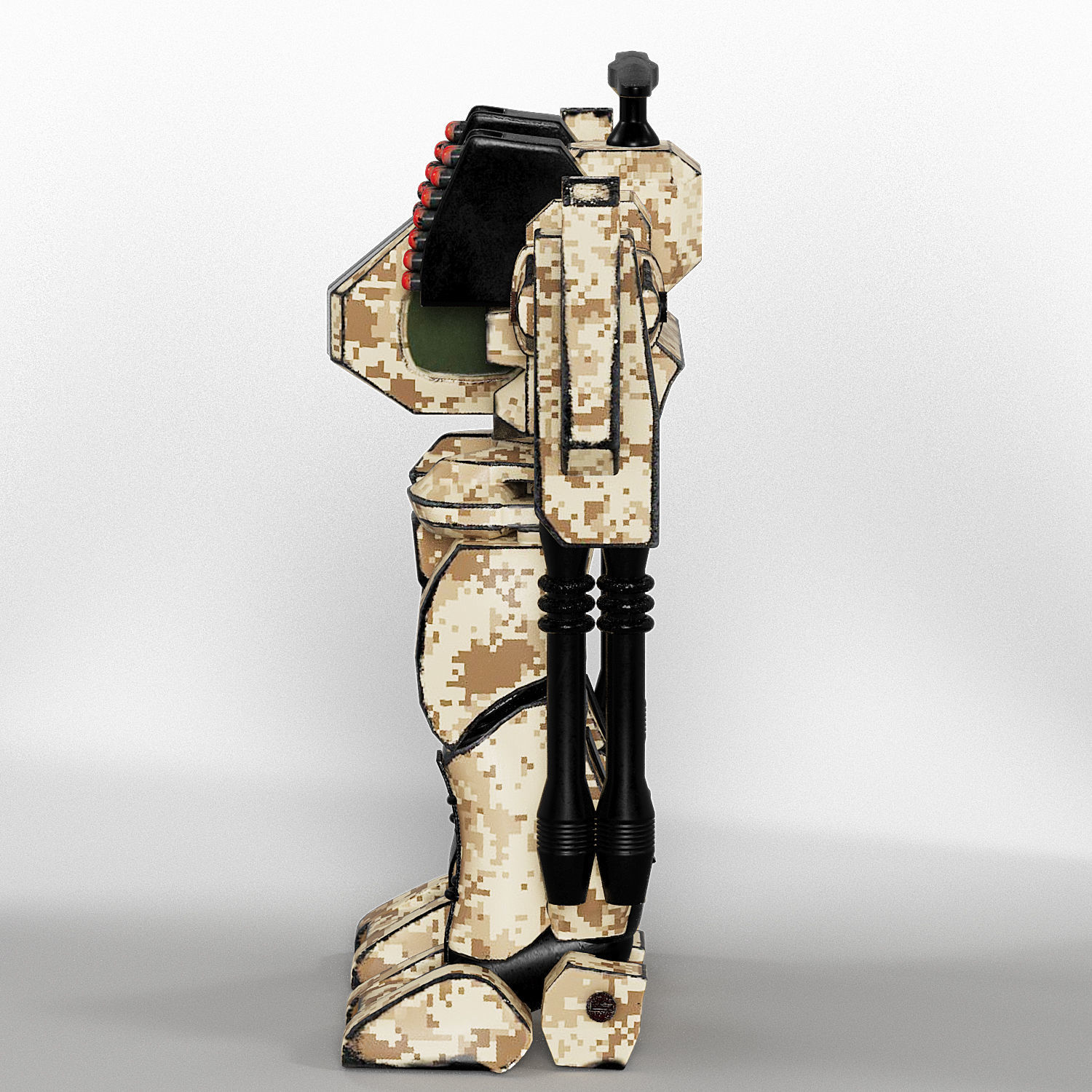 Desert scarab Battle Mech 3D model | CGTrader