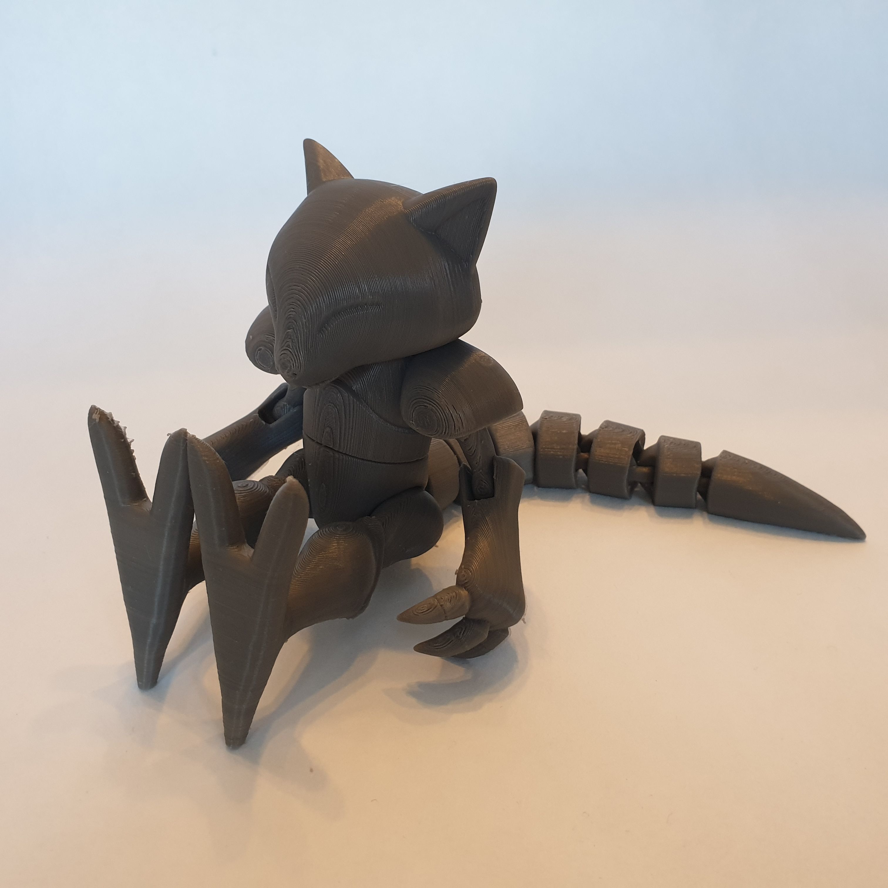 Articulated Pokemon Abra 3D model 3D printable | CGTrader