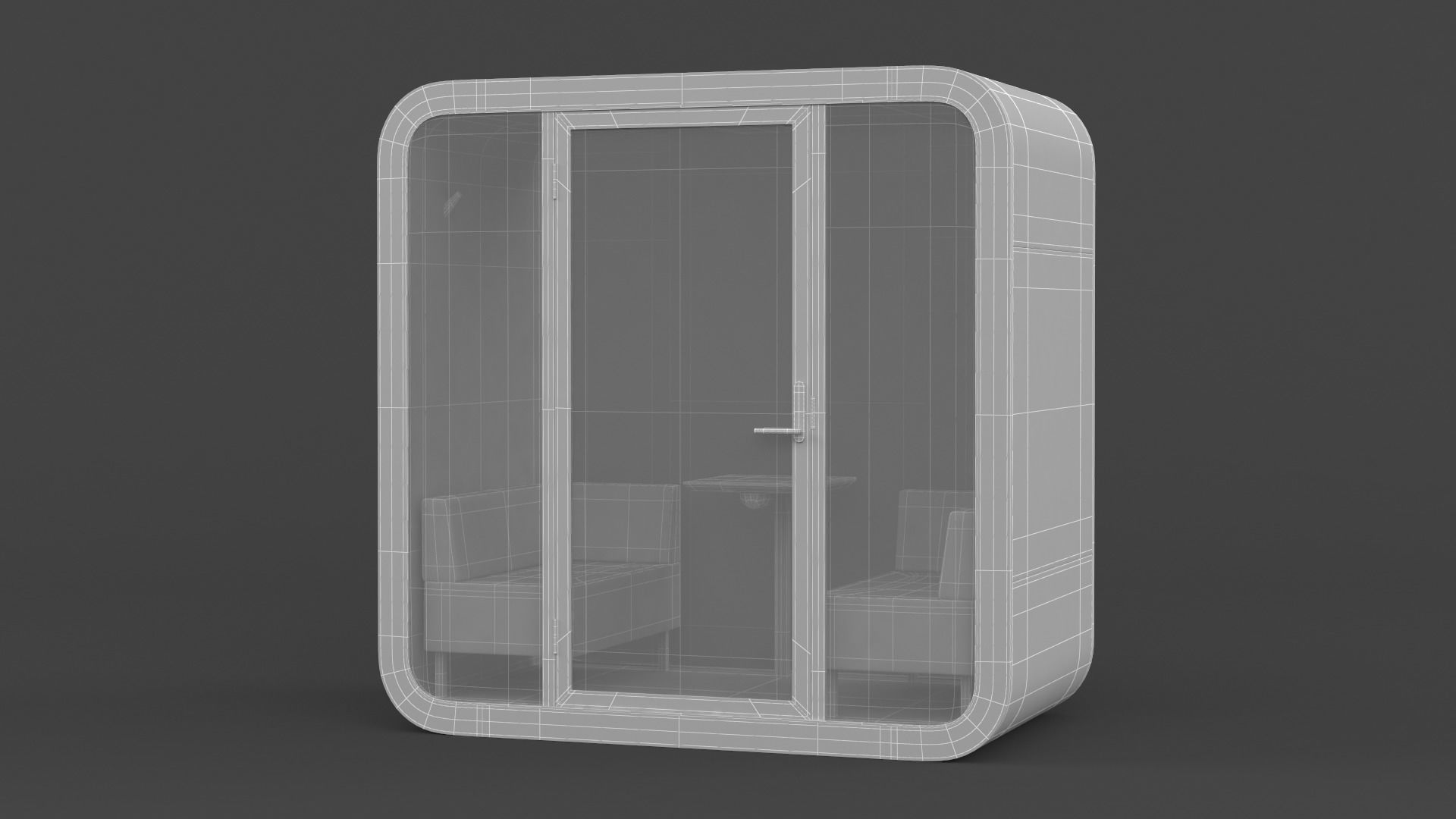 Phone Booth 3D model | CGTrader