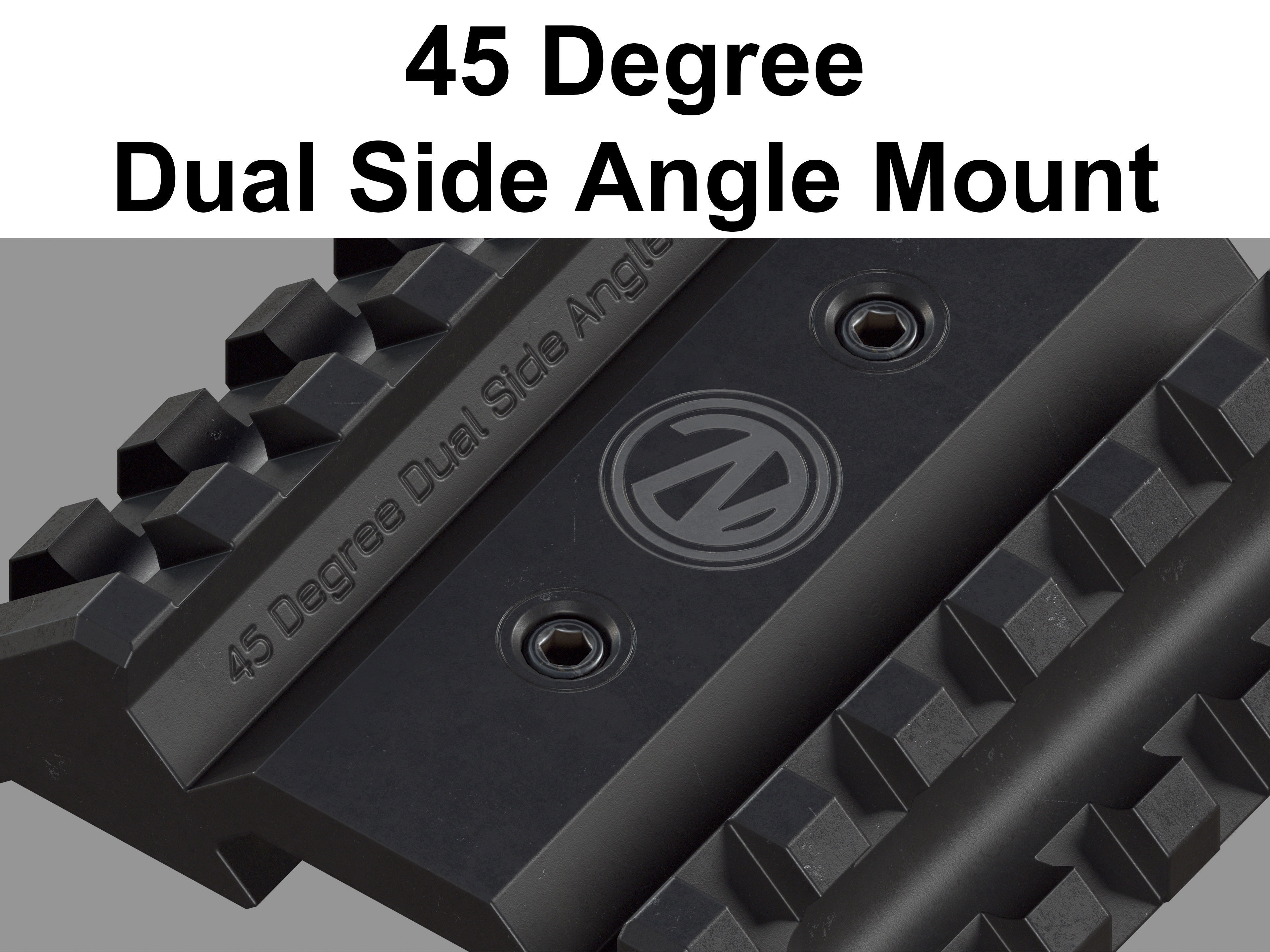 45 Degree Dual Side Angle Mount - LOW POLY free VR / AR / low-poly 3D ...