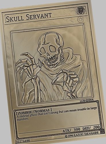 skull servant - yugioh 3D model 3D printable | CGTrader