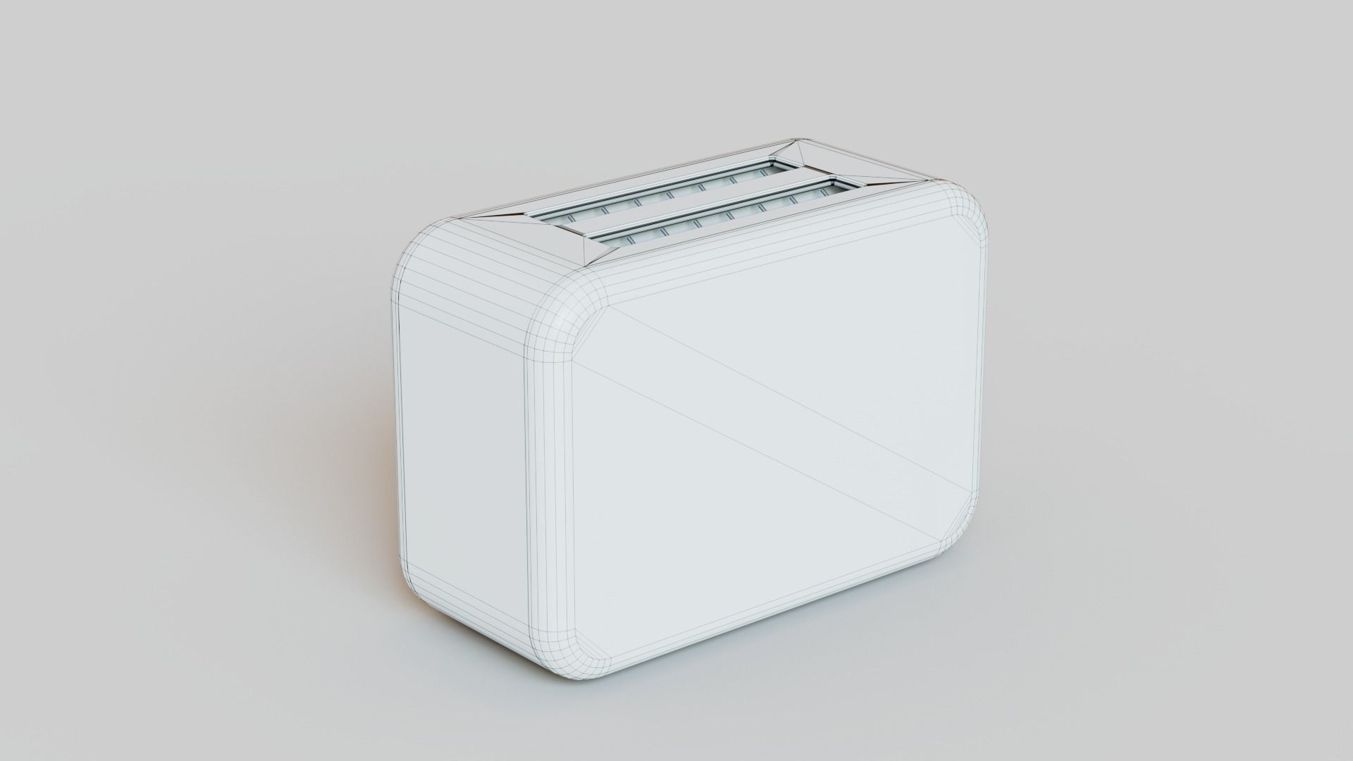 Realistic 3D Model of a Bread Toaster 3D model | CGTrader