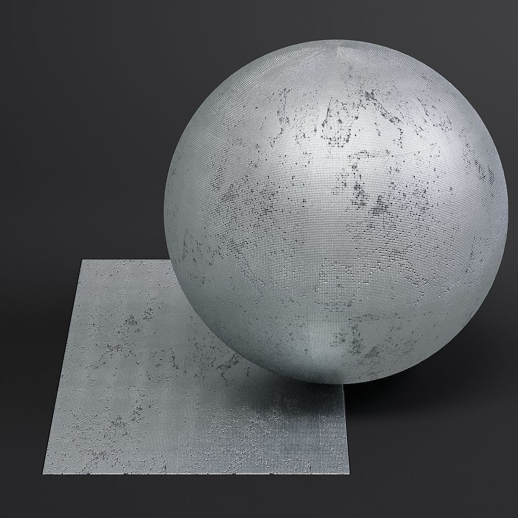 Texture Metal vol09 Perforated 8K Seamless PBR Materials VR / AR / low ...