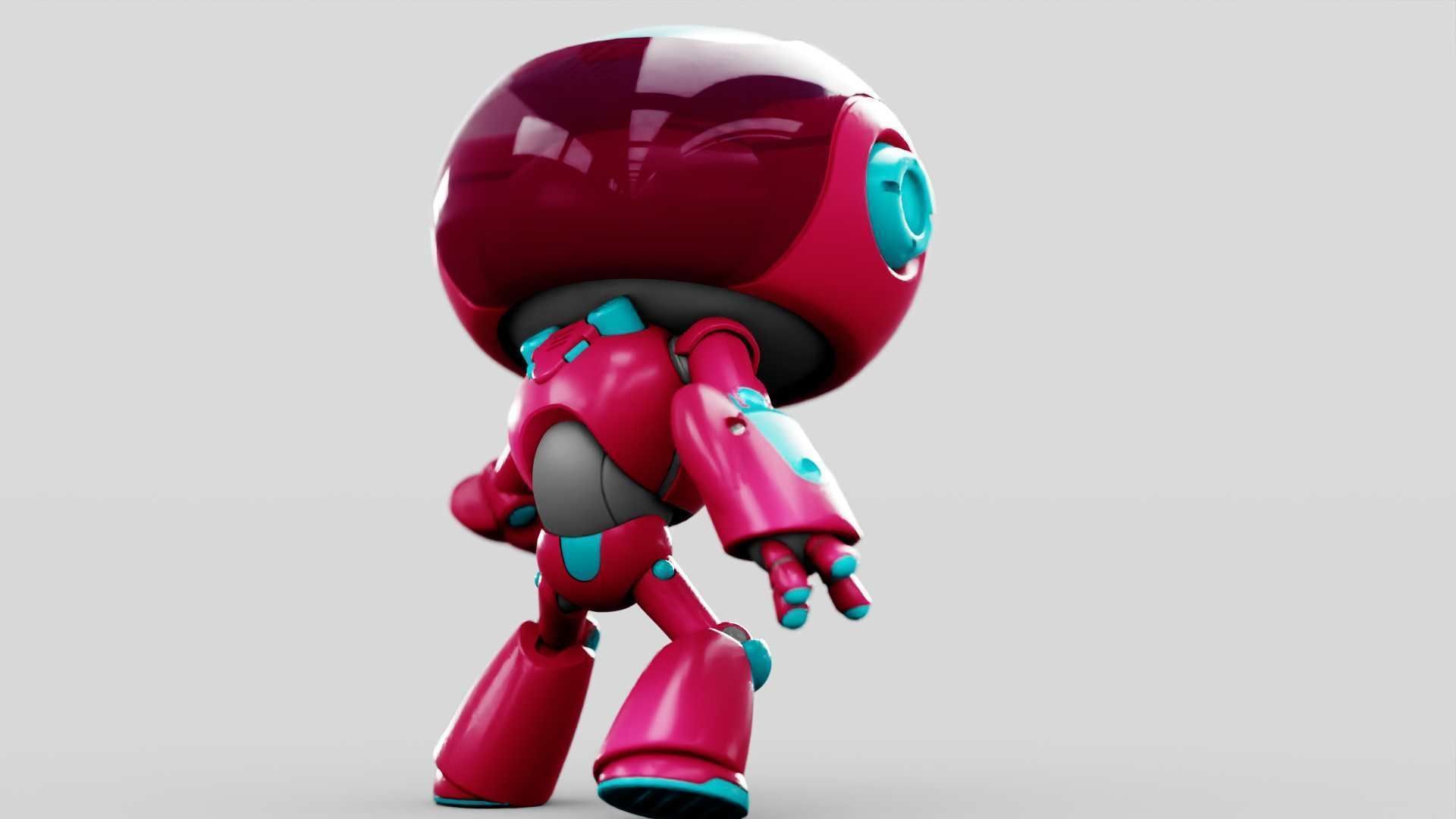 TOY BOT BENDY RIGGED 3D model rigged | CGTrader