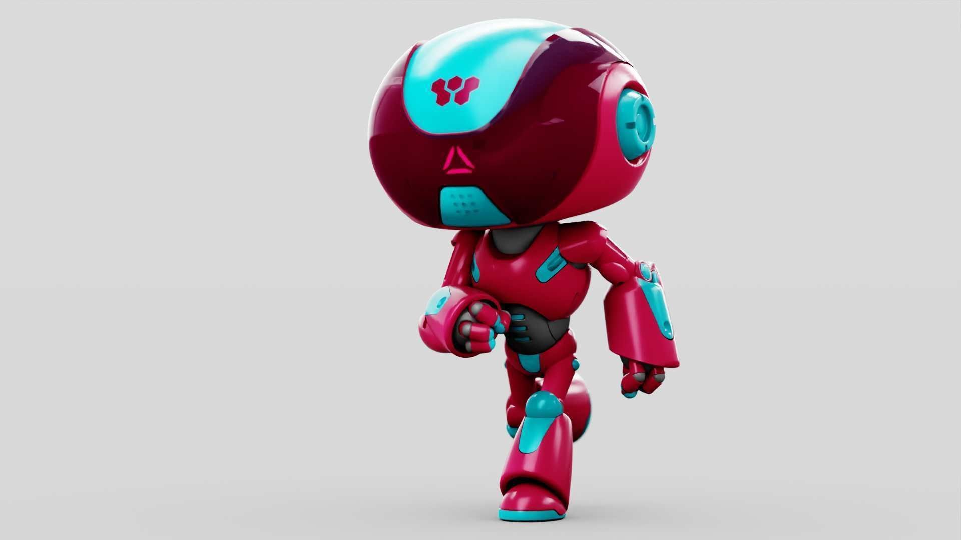 TOY BOT BENDY RIGGED 3D model rigged | CGTrader