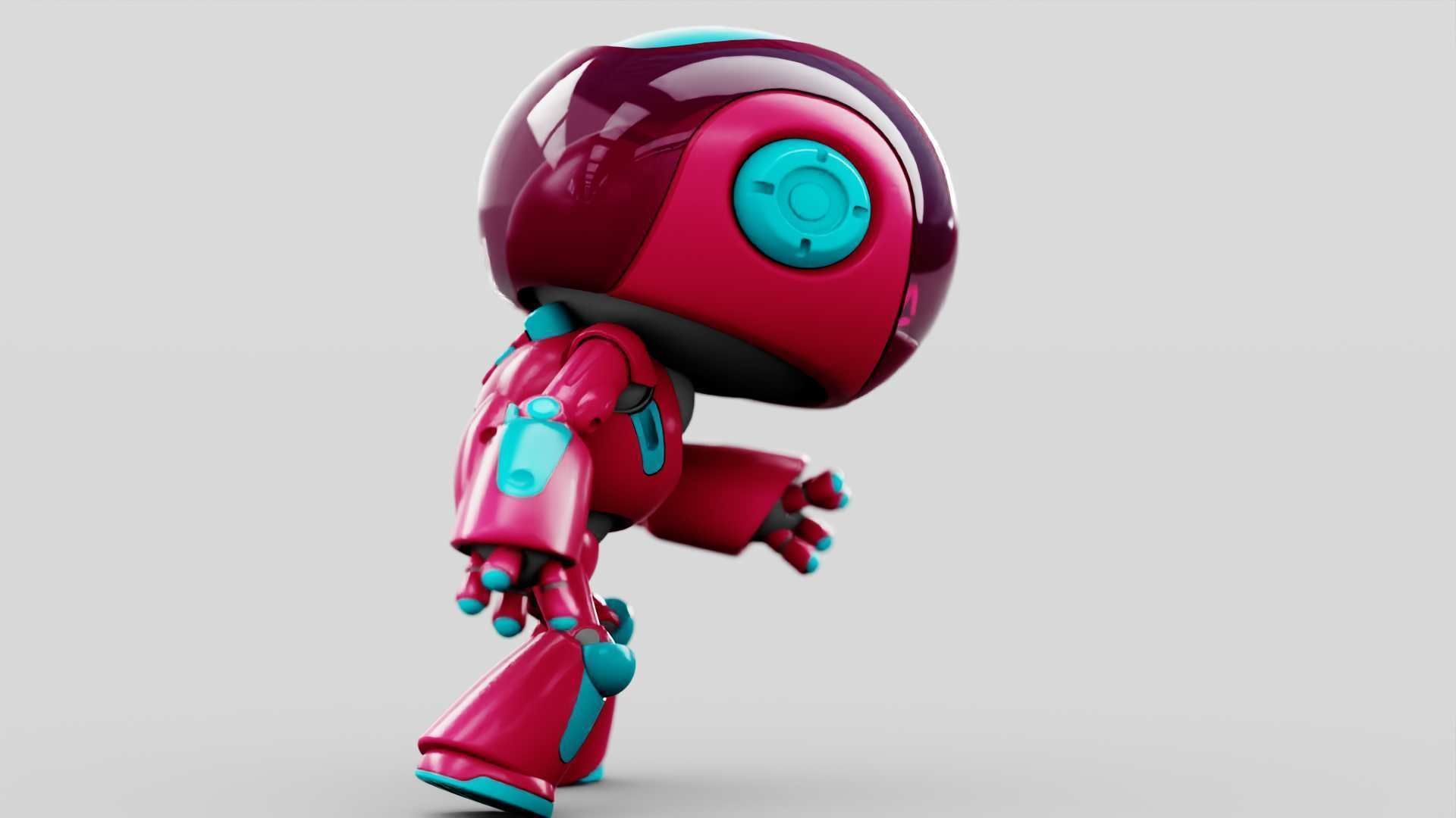 TOY BOT BENDY RIGGED 3D model rigged | CGTrader