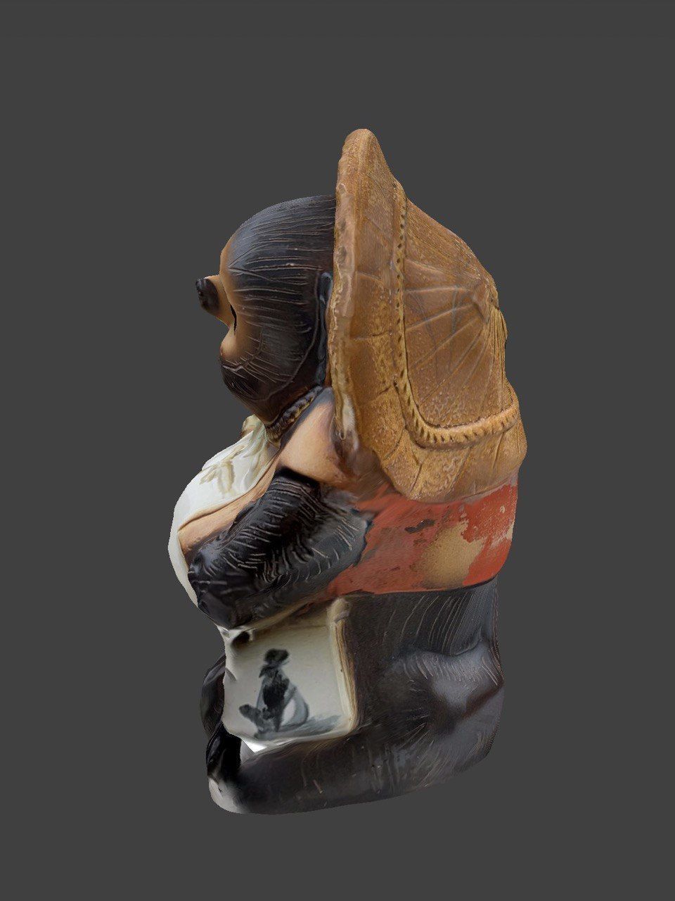 Shigaraki Tanuki - Japanese famous lucky racoon pottery statue 3D model ...