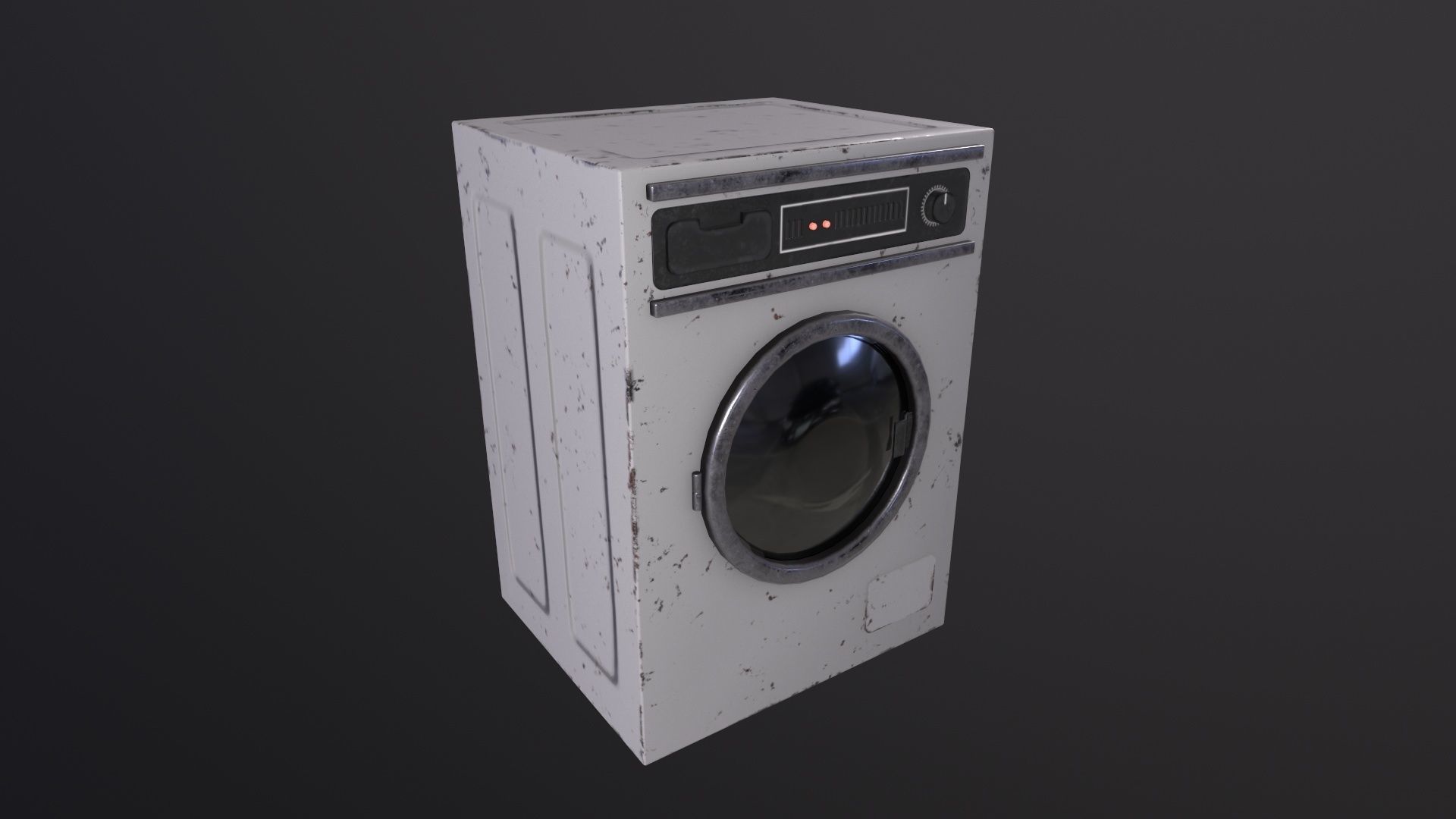3D model Old Washing Machine 3D Model VR / AR / low-poly | CGTrader