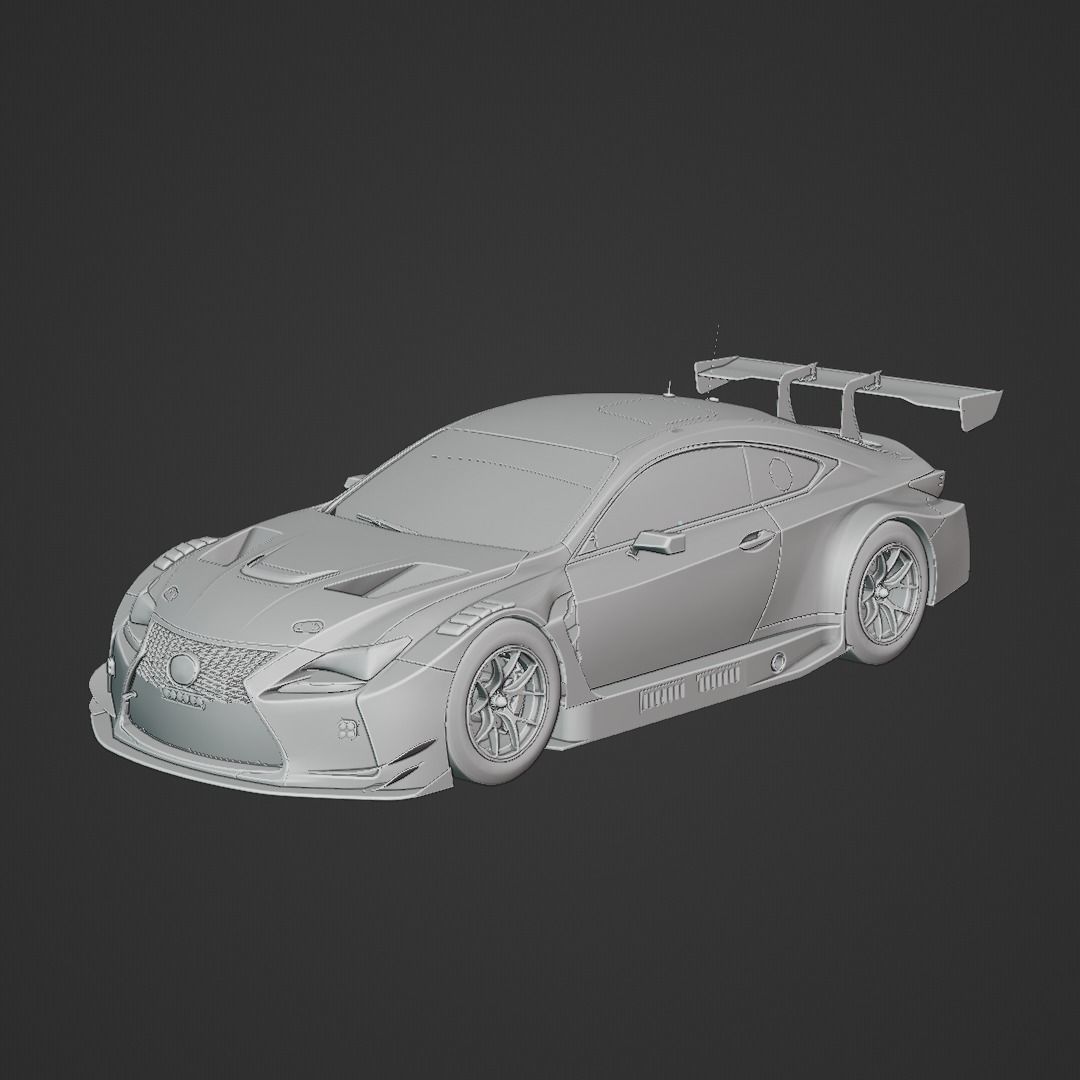 3D model Lexus RC F GT3 2016 VR / AR / low-poly | CGTrader