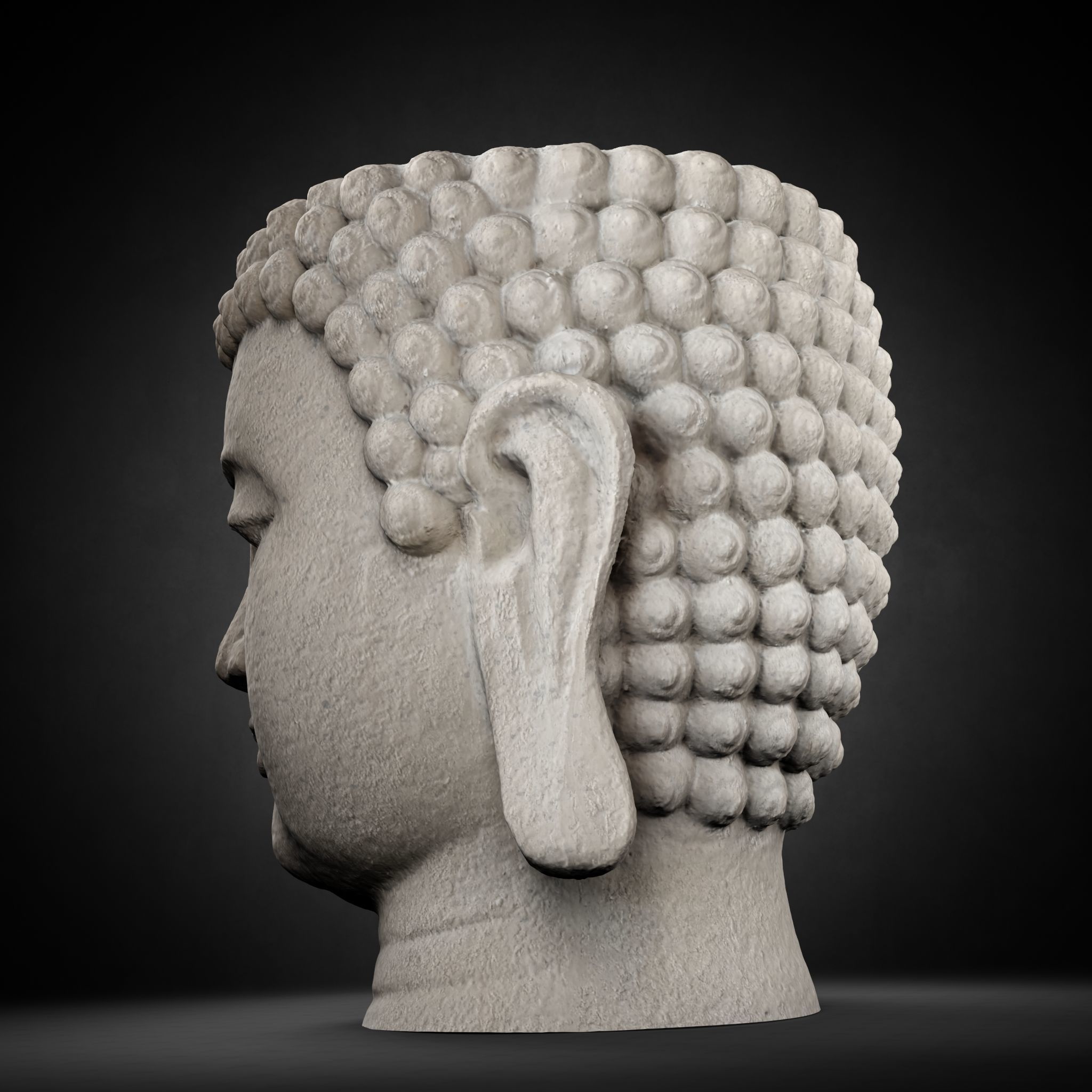 3D model Buddha Photorealistic PBR VR / AR / low-poly | CGTrader