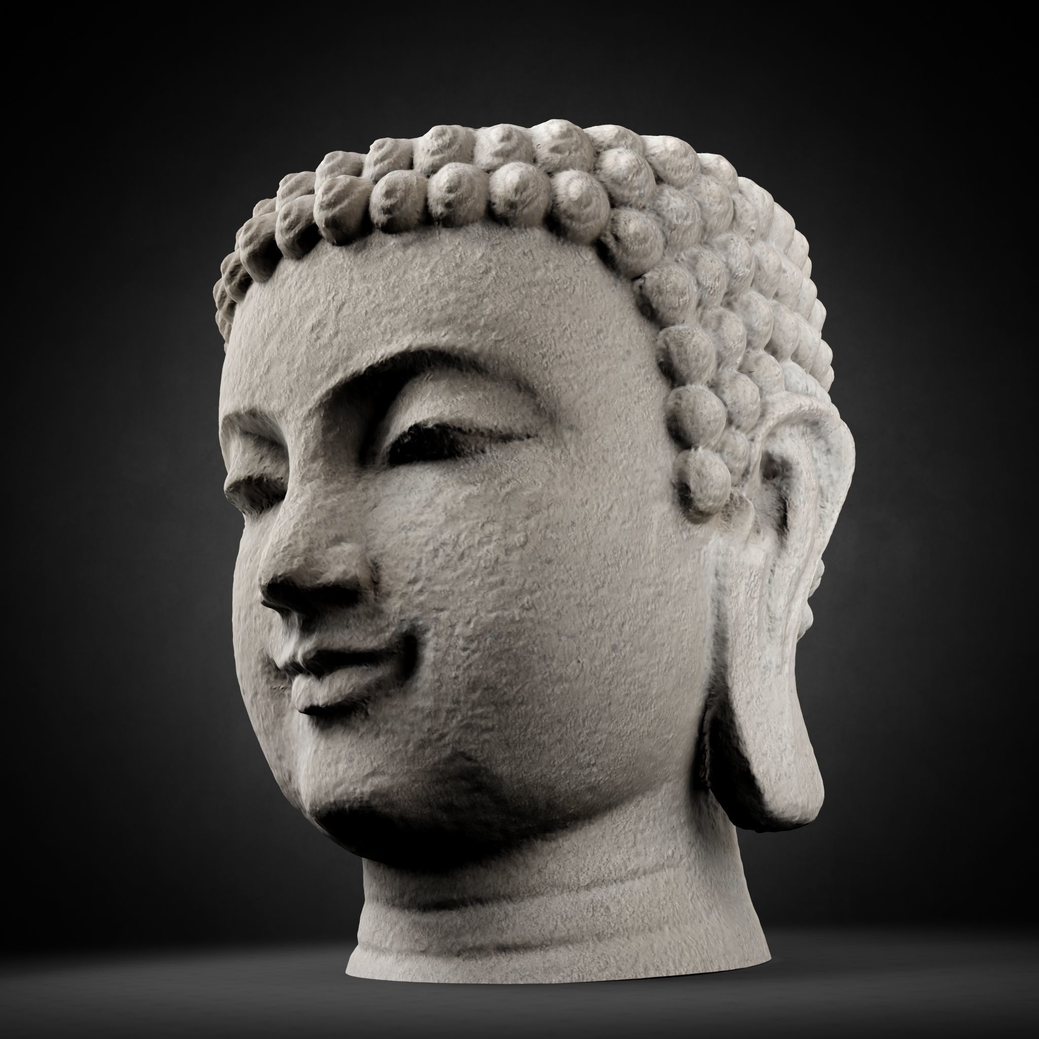 3D model Buddha Photorealistic PBR VR / AR / low-poly | CGTrader