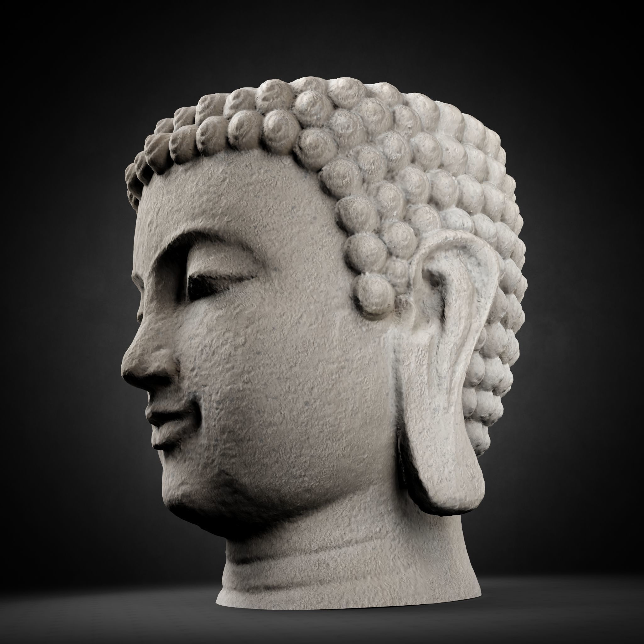 3D model Buddha Photorealistic PBR VR / AR / low-poly | CGTrader