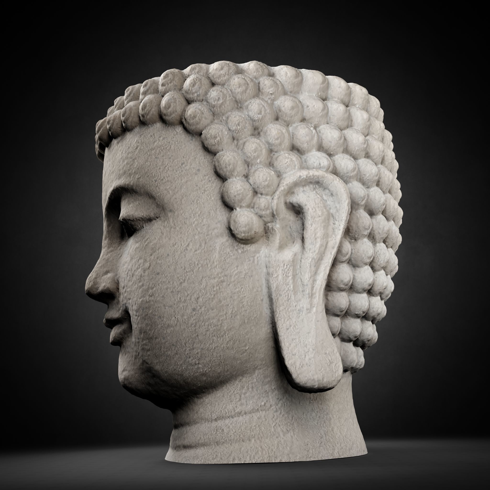 3D model Buddha Photorealistic PBR VR / AR / low-poly | CGTrader