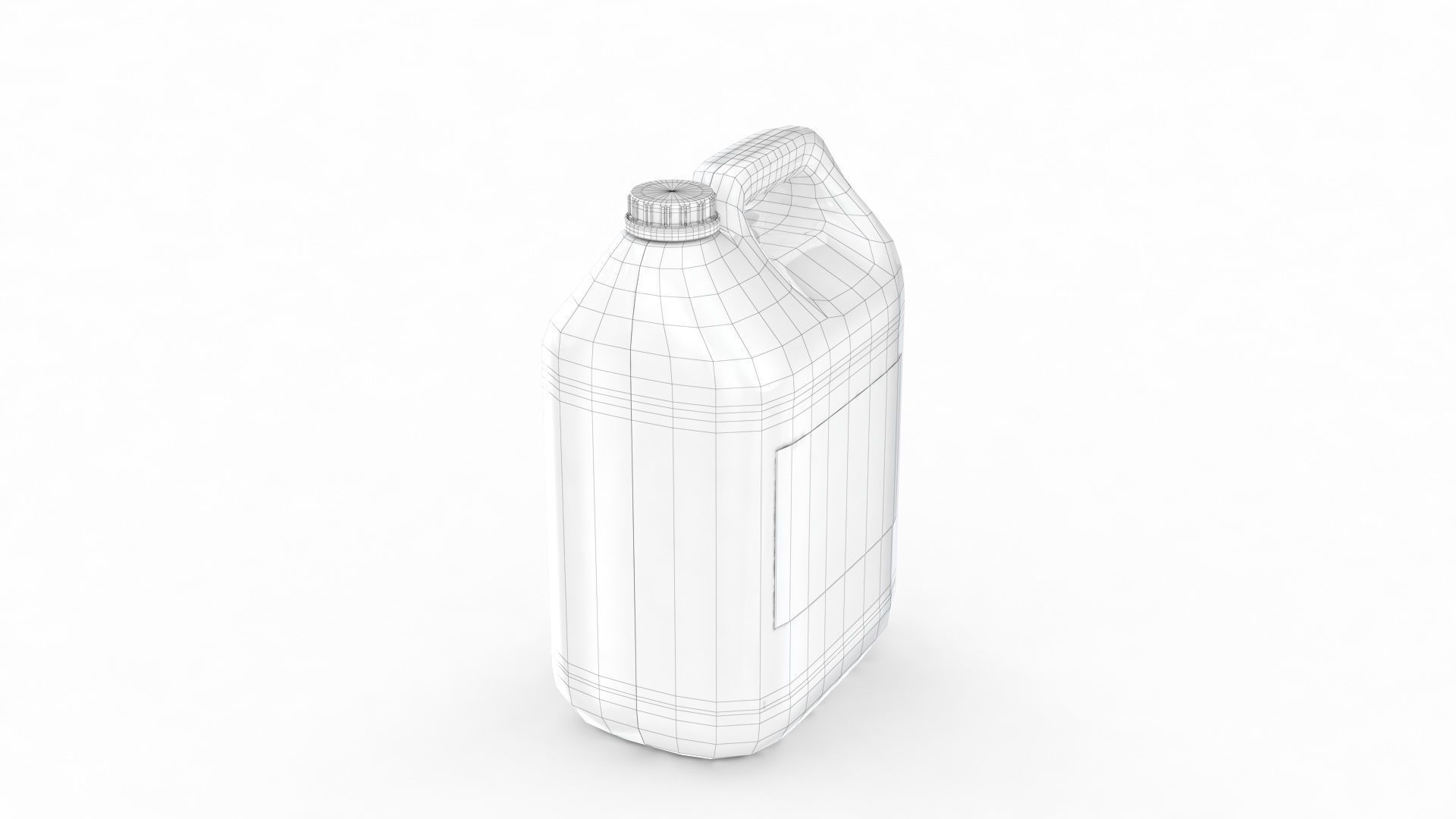 3D model Plastic gallon 5L VR / AR / low-poly | CGTrader