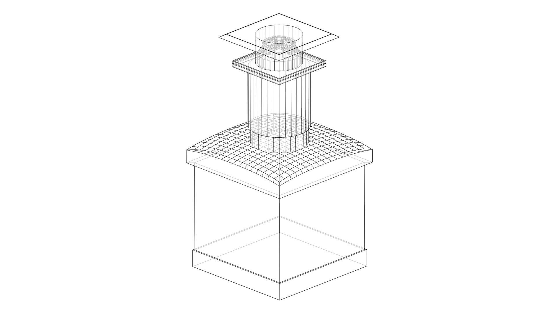 3D model Large Industrial Brick Chimney VR / AR / low-poly | CGTrader
