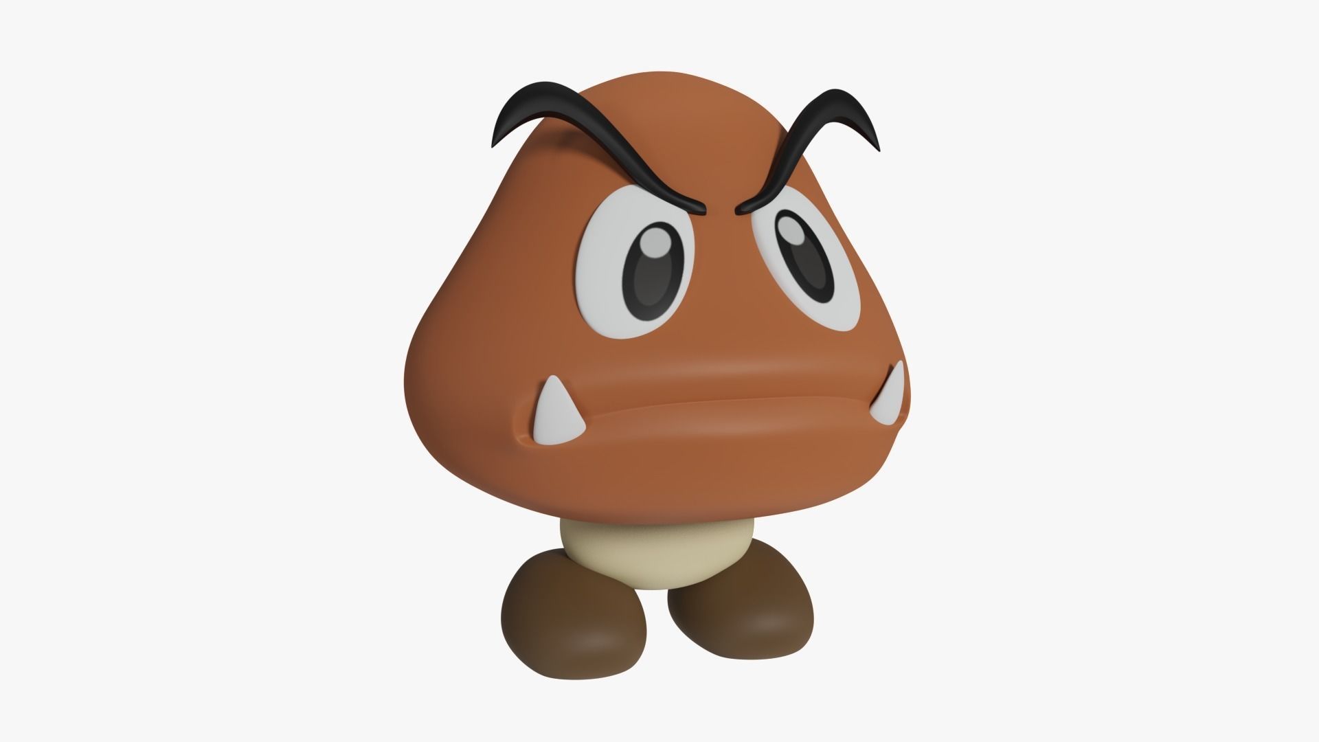 Goomba - Mario 3D model | CGTrader