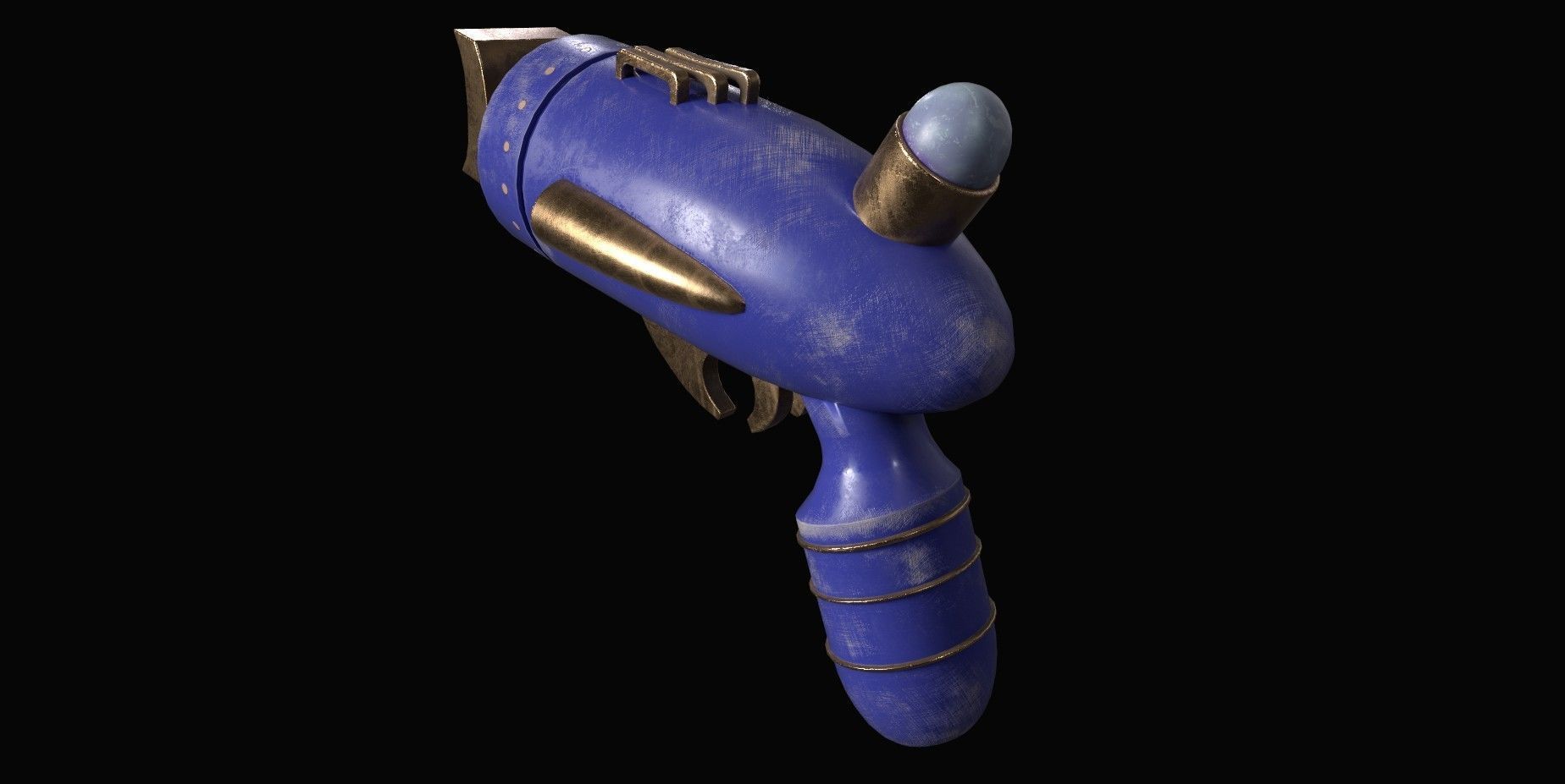 3D model ray gun VR / AR / low-poly | CGTrader
