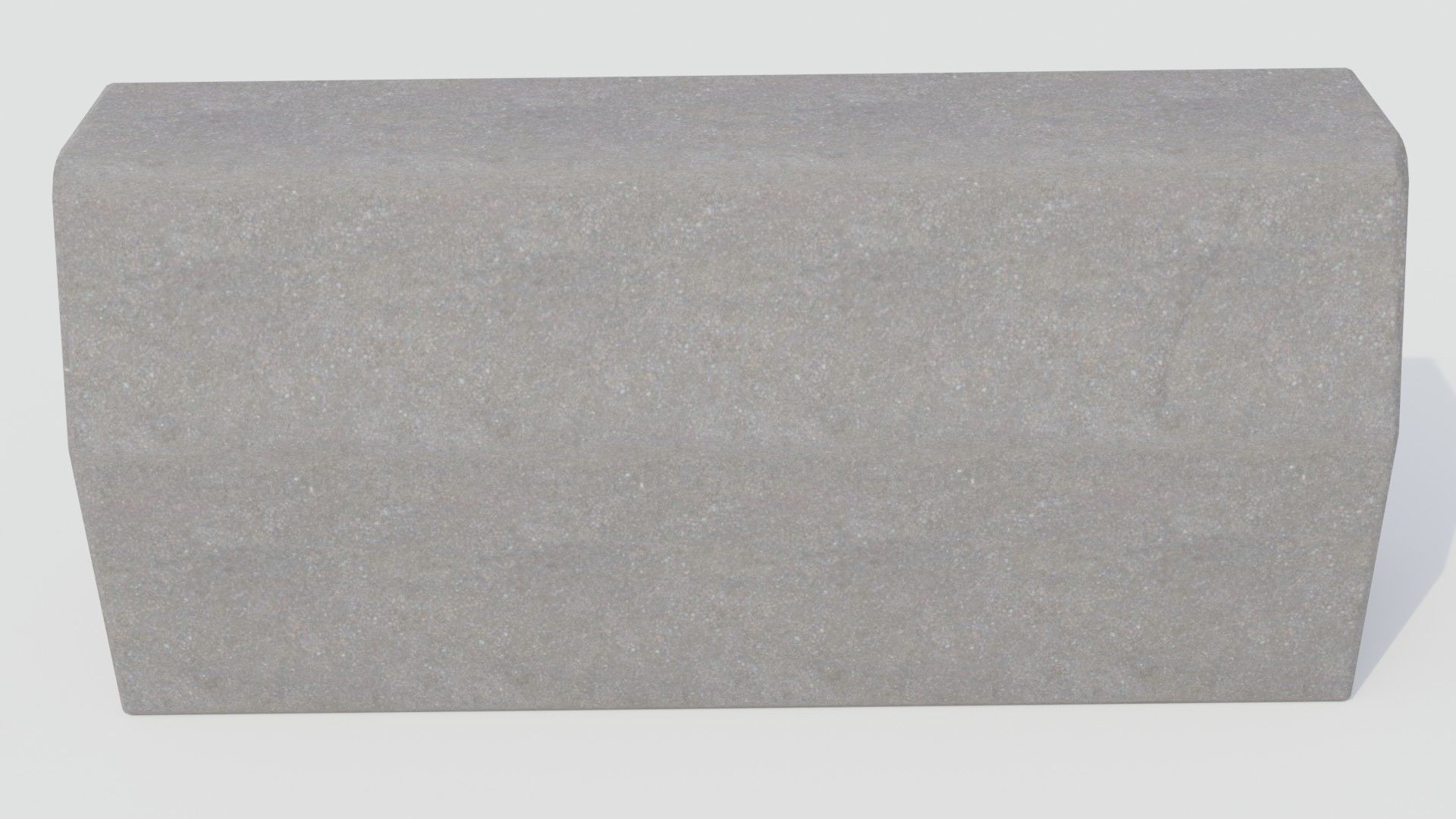 3D model Curbstone Border VR / AR / low-poly | CGTrader