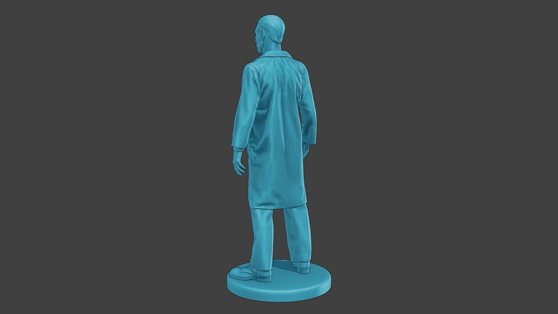 Scientist Male SM1 001 3D model 3D printable | CGTrader
