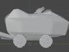 wacky races look like - the boulder mobile 3D model 3D printable | CGTrader