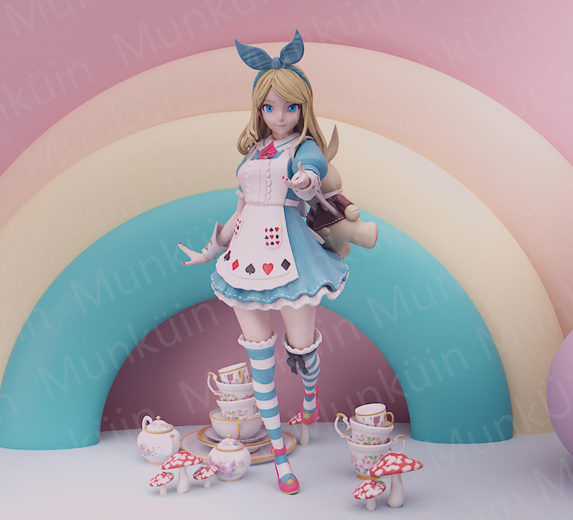 Alice 3D model 3D printable | CGTrader