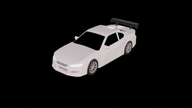 3D model lowpoly nissan s15 VR / AR / low-poly | CGTrader