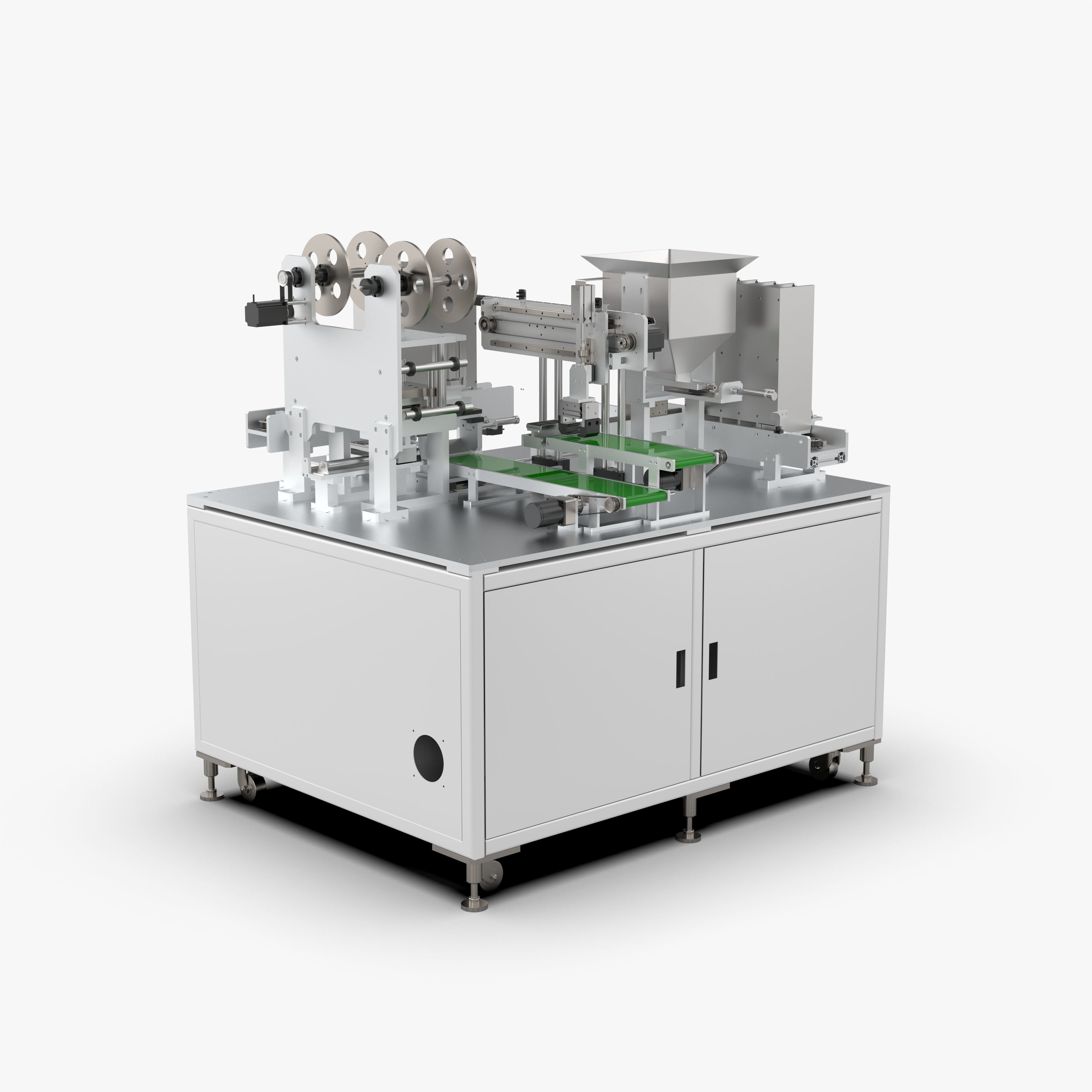 Automatic Foam Sticking Machine 3D model | CGTrader