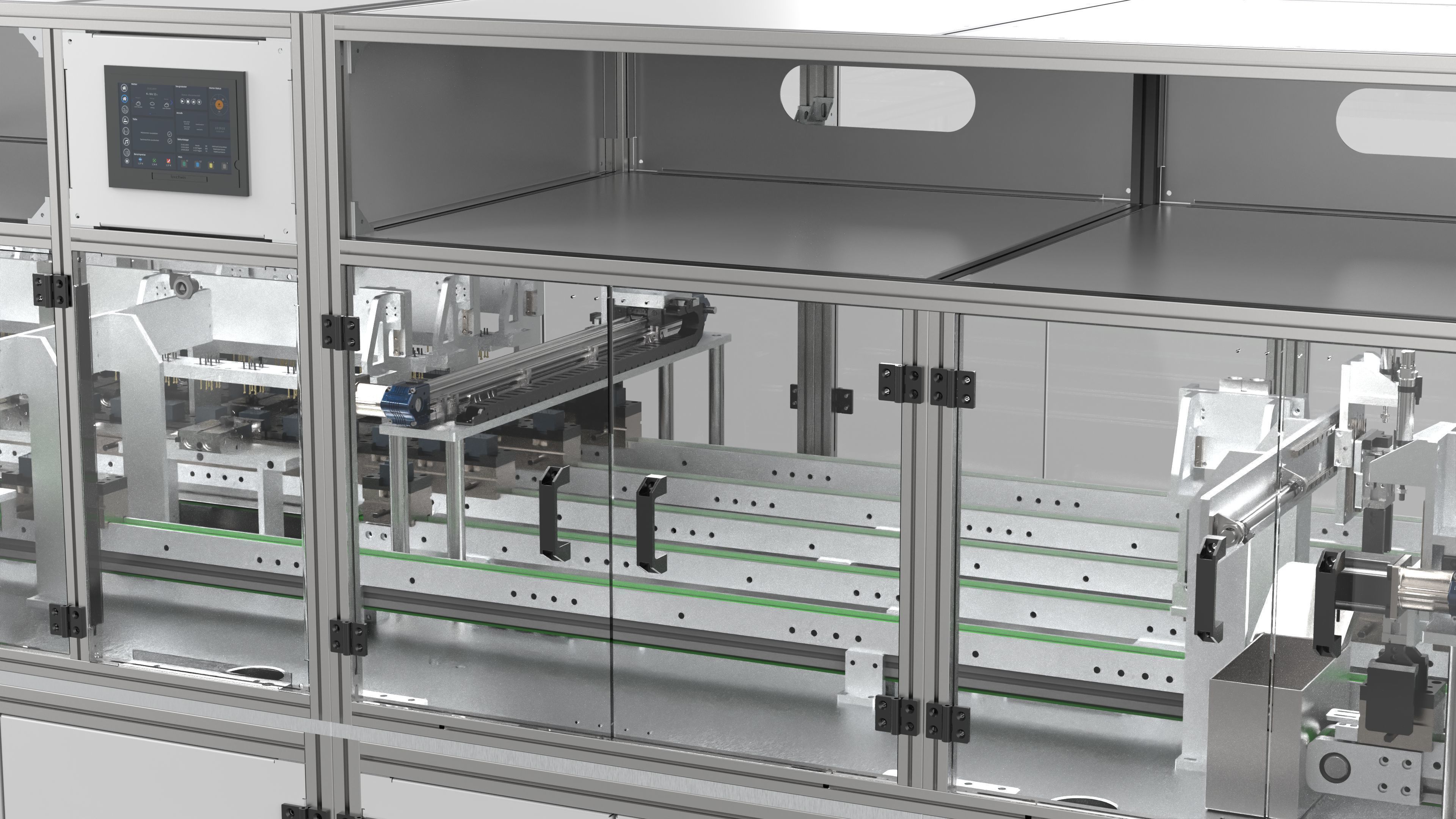 Transformer Shaping Test Sorting Production Line 3D model | CGTrader
