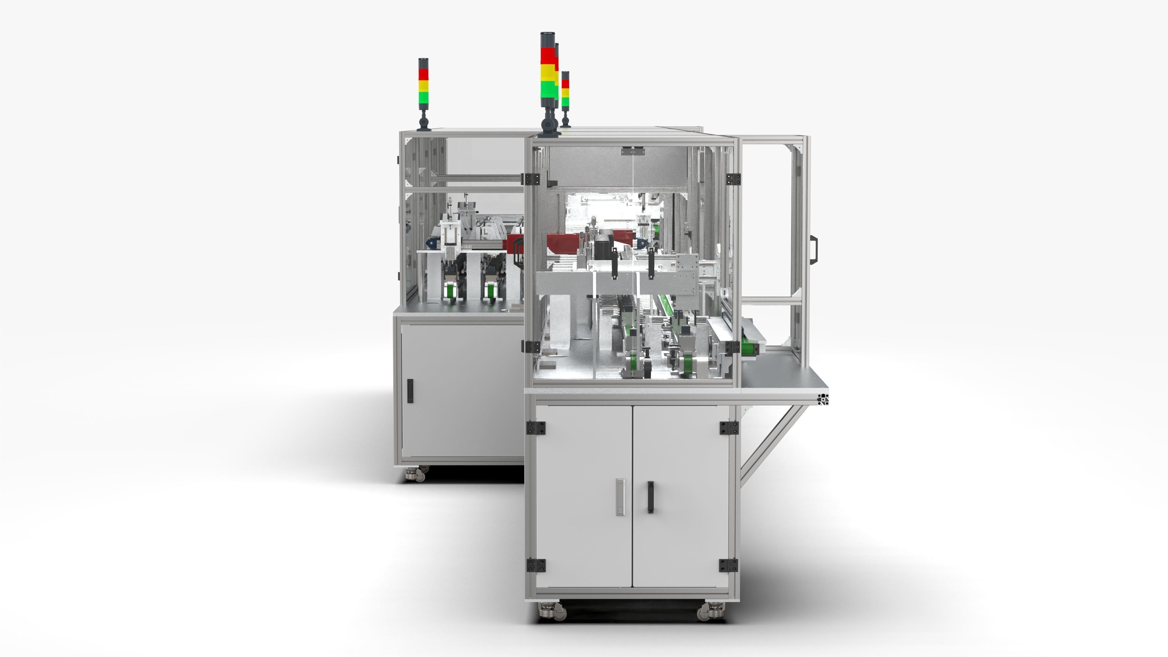Transformer Shaping Test Sorting Production Line 3D model | CGTrader