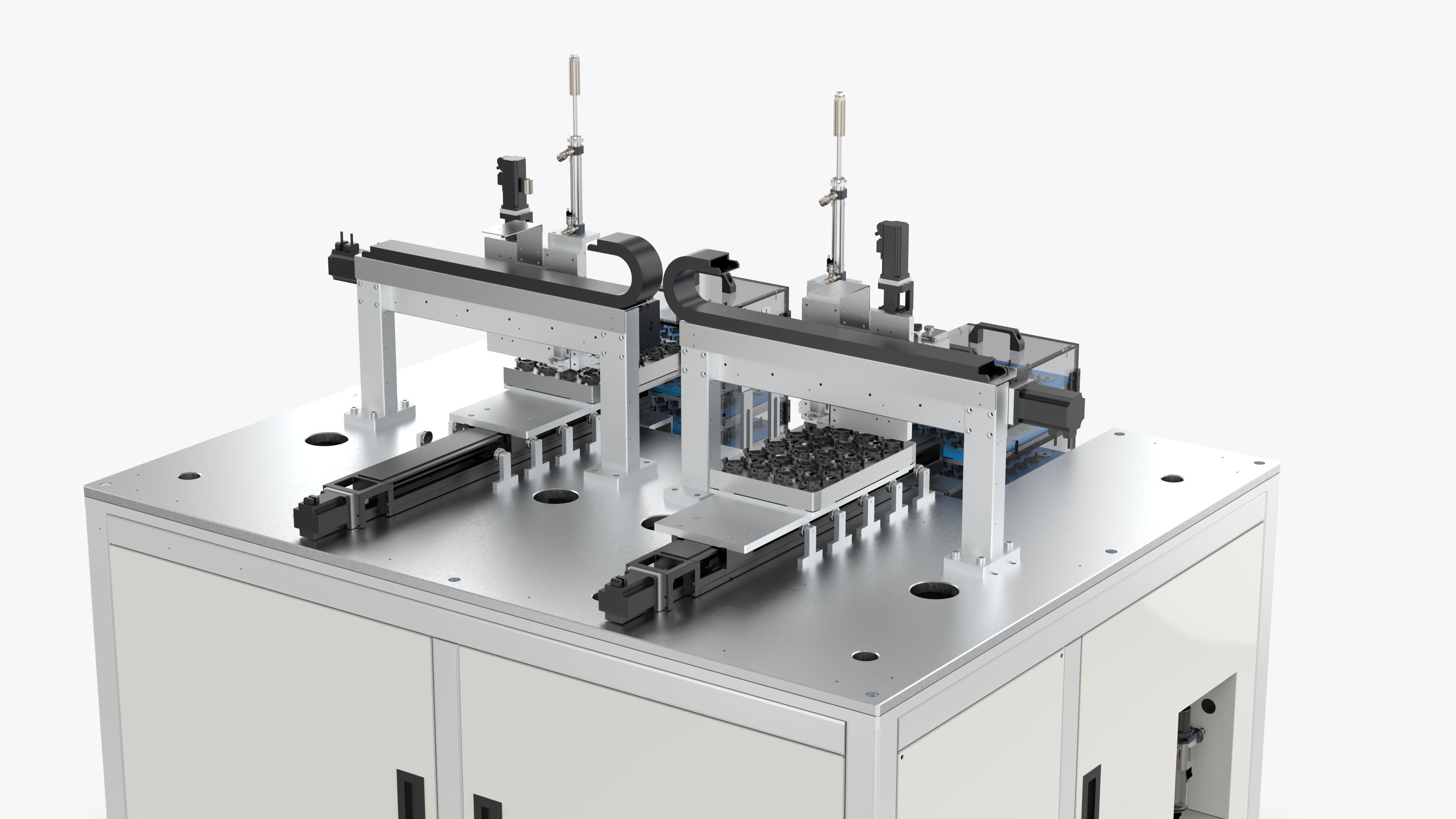 Automatic Lens Double Station Dispensing Machine 3D model | CGTrader