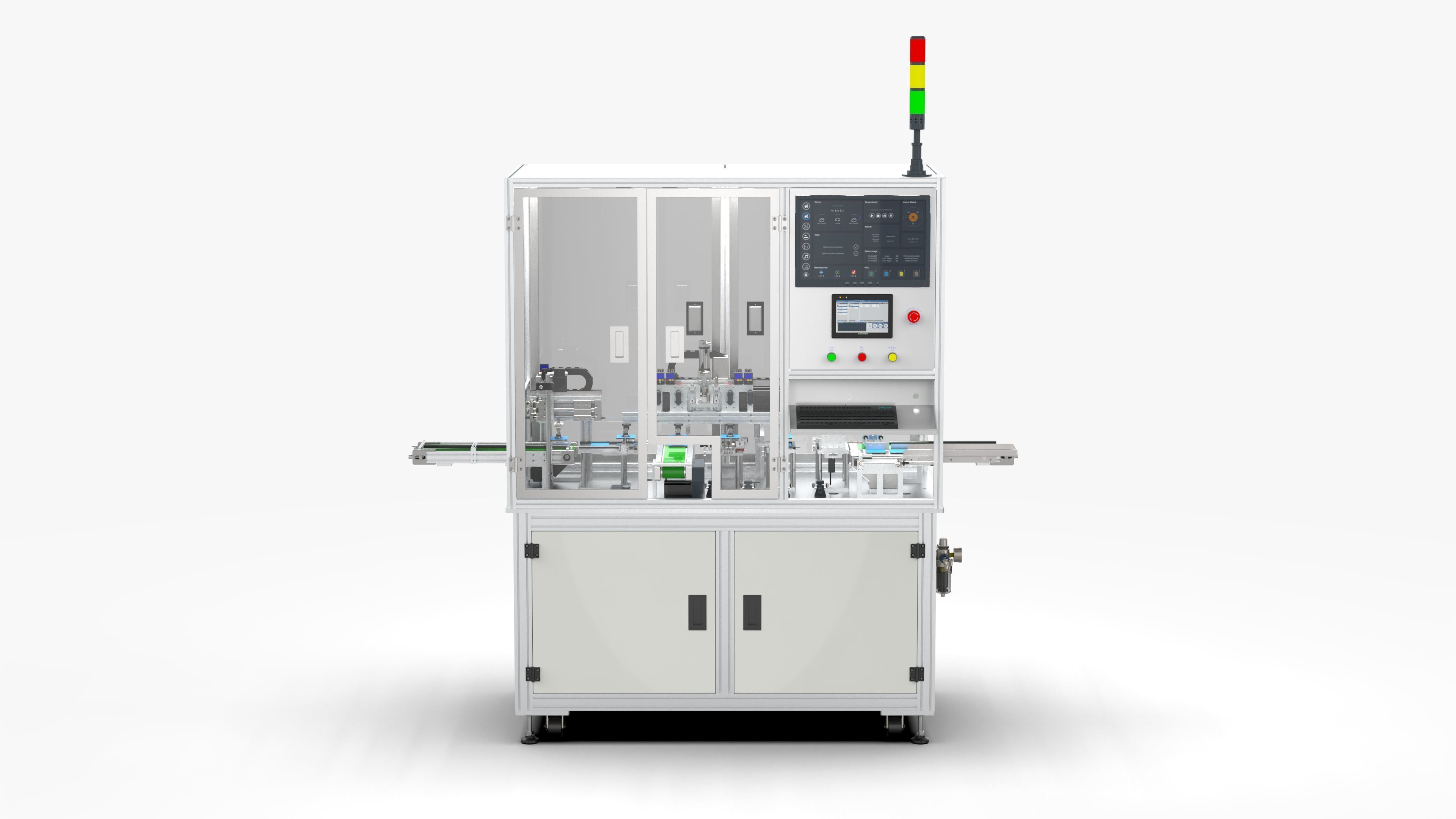 Automatic Soft Pack Battery Pack Measuring Machine 3D model | CGTrader