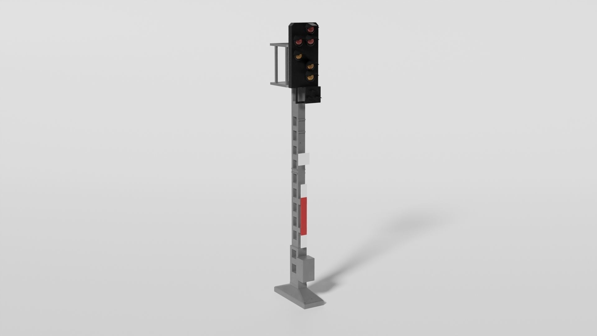 3D model Railway exit signal VR / AR / low-poly | CGTrader