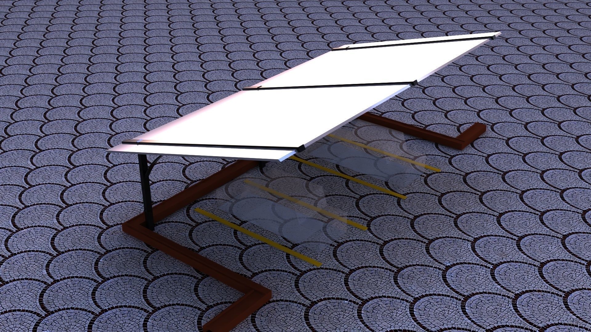 3D model Car Parking Area Model VR / AR / low-poly | CGTrader