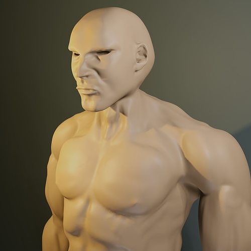 REALISTIC HUMAN BASEMESH 3D model | CGTrader