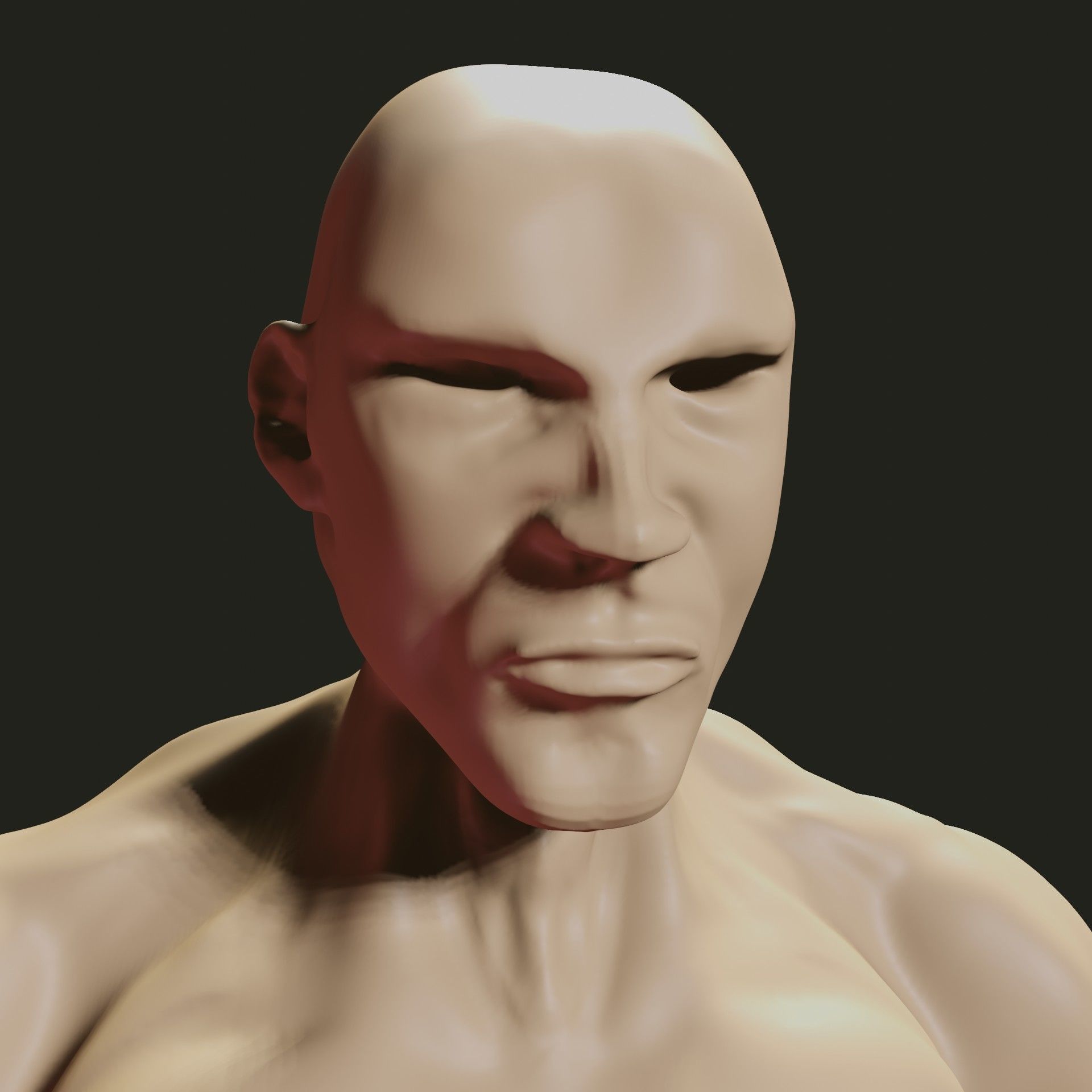 REALISTIC HUMAN BASEMESH 3D model | CGTrader